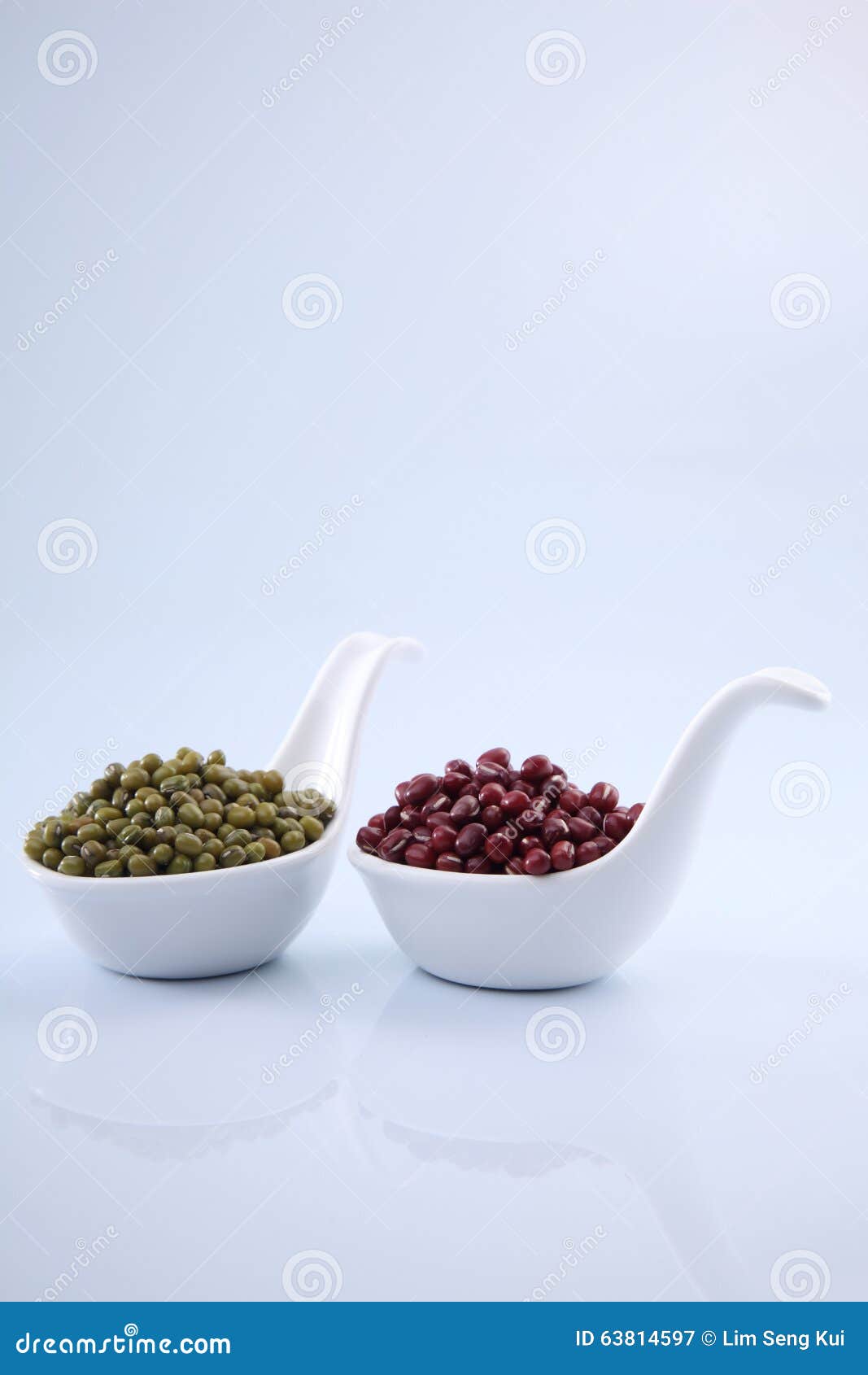 Green and red beans stock image. Image of assortment - 63814597