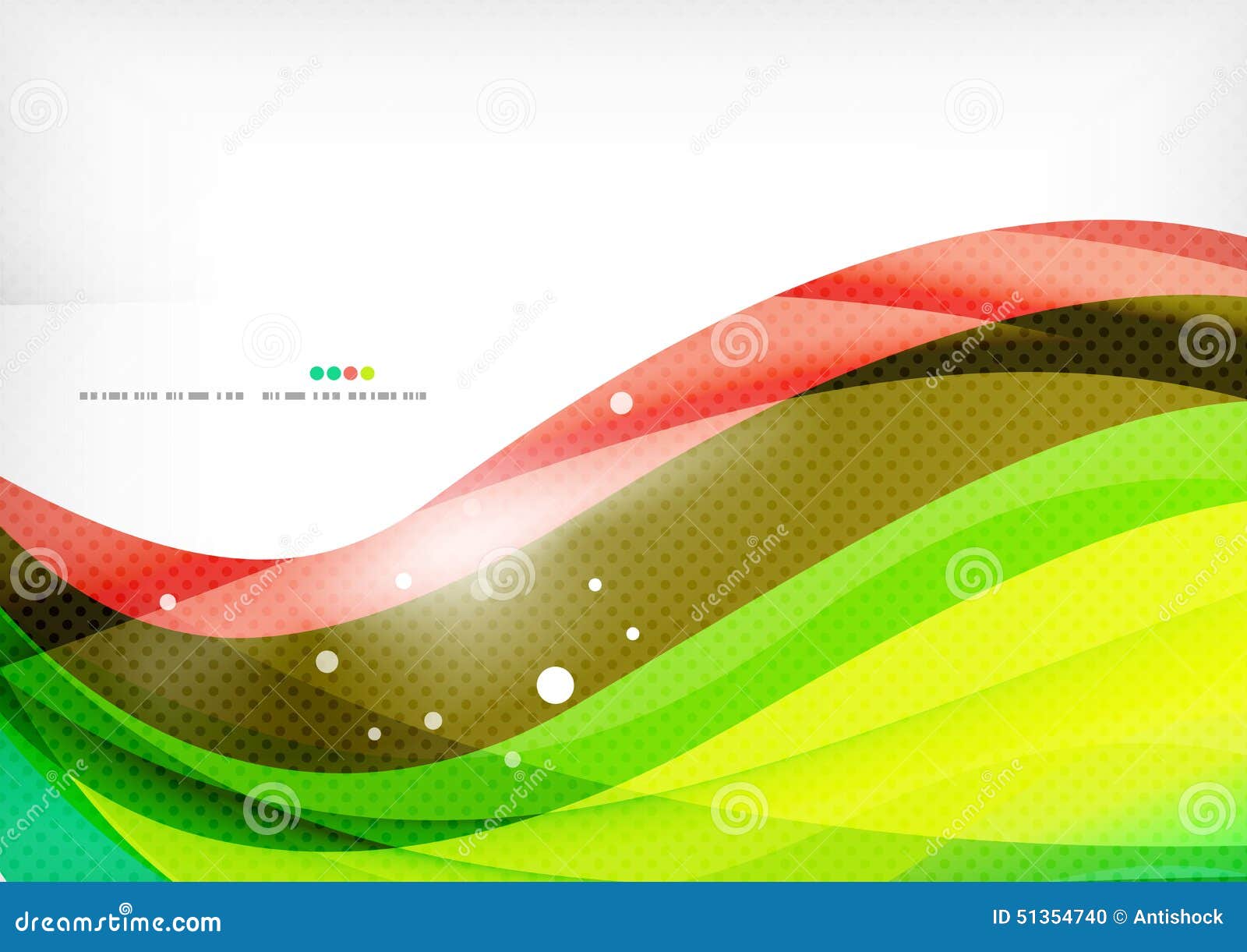 Green and red line swirls stock vector. Illustration of green - 51354740