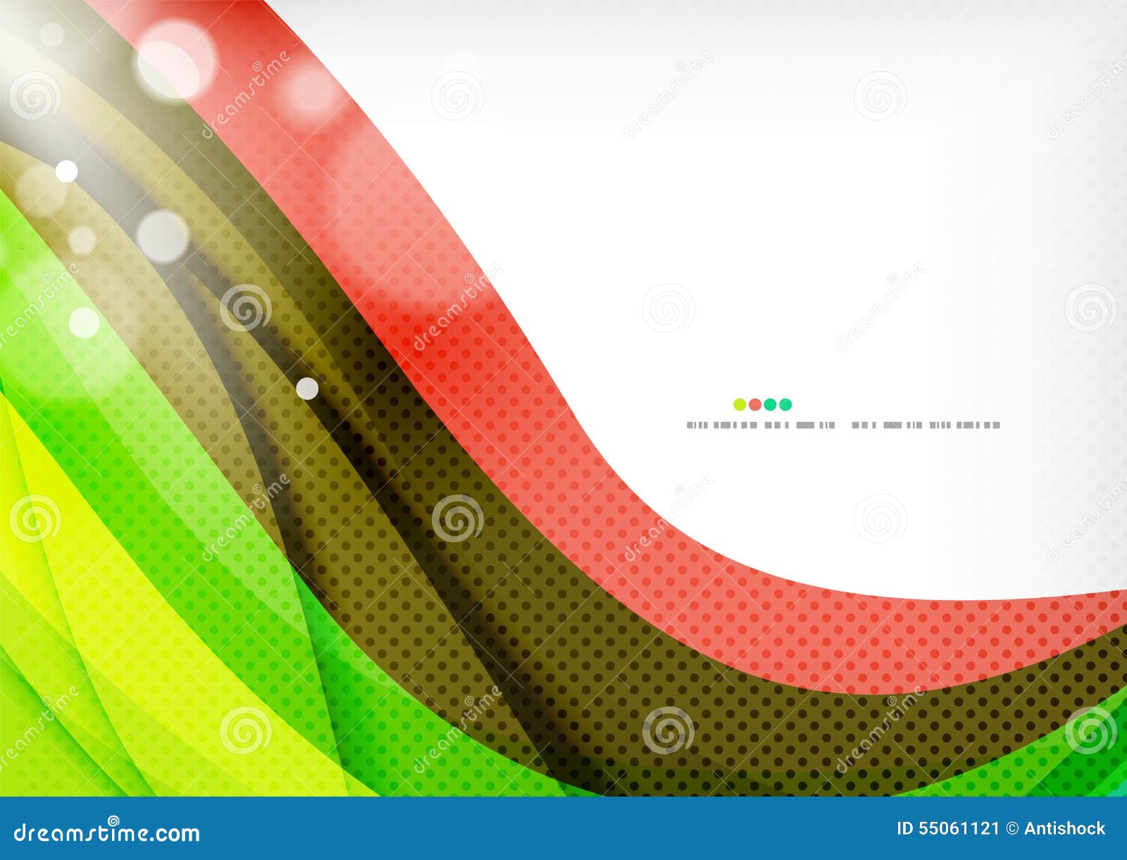 Green and red line swirls stock vector. Illustration of graphic - 55061121