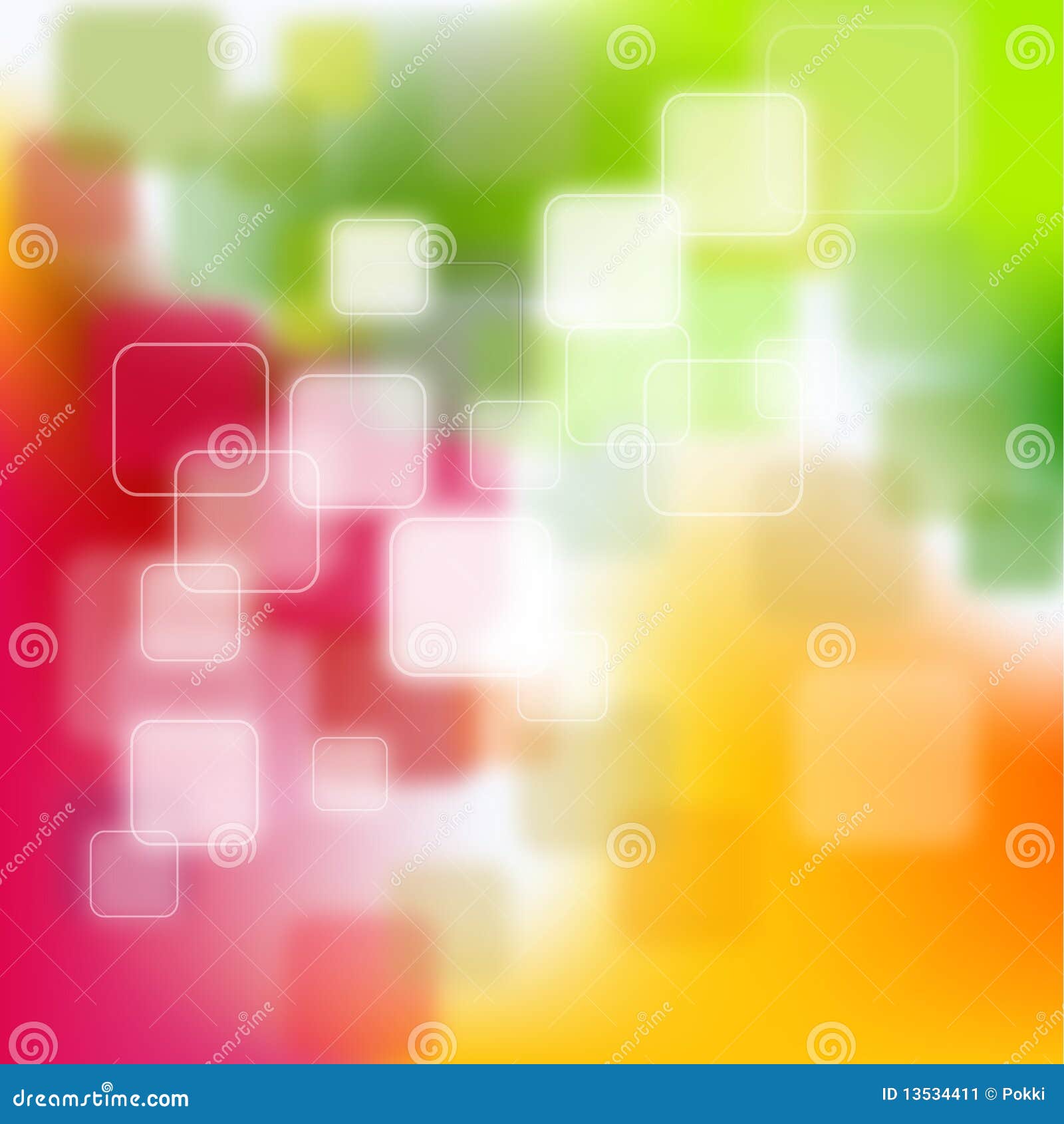 Green, Red and Orange Background Stock Vector - Illustration of light ...