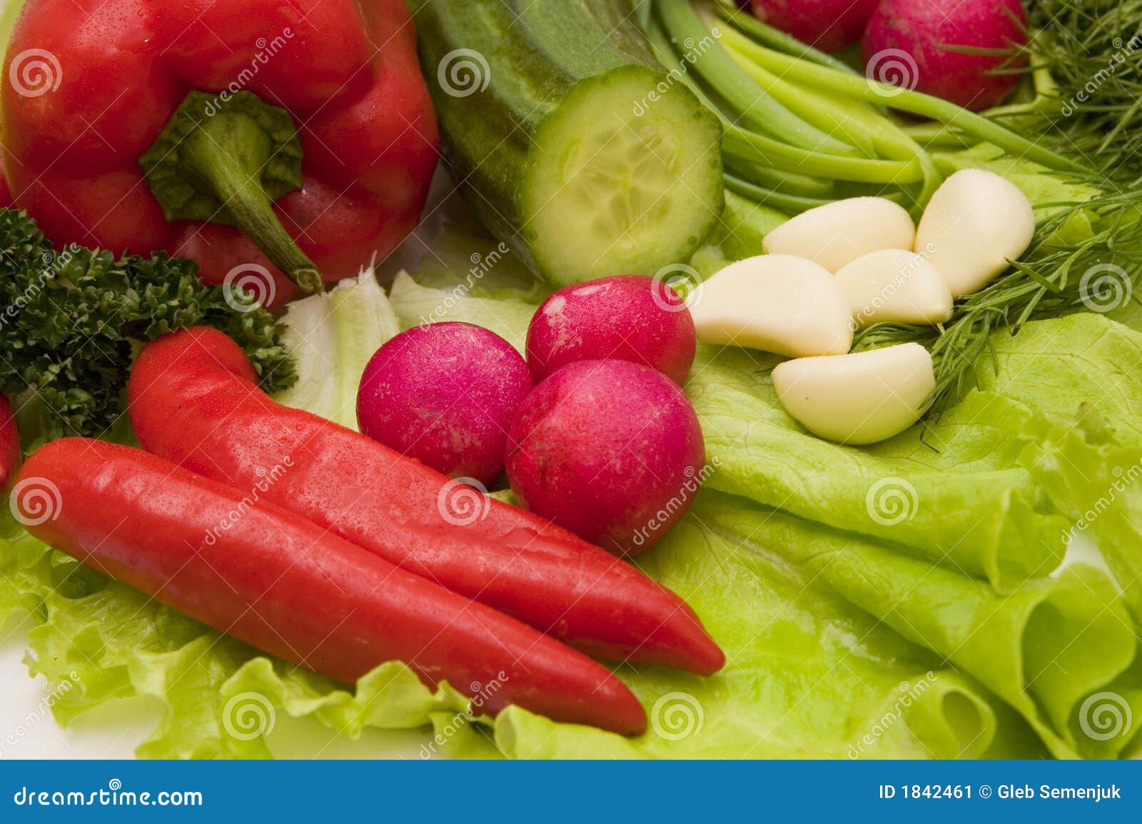 Green and red vegetables stock image. Image of multi, macro - 1842461