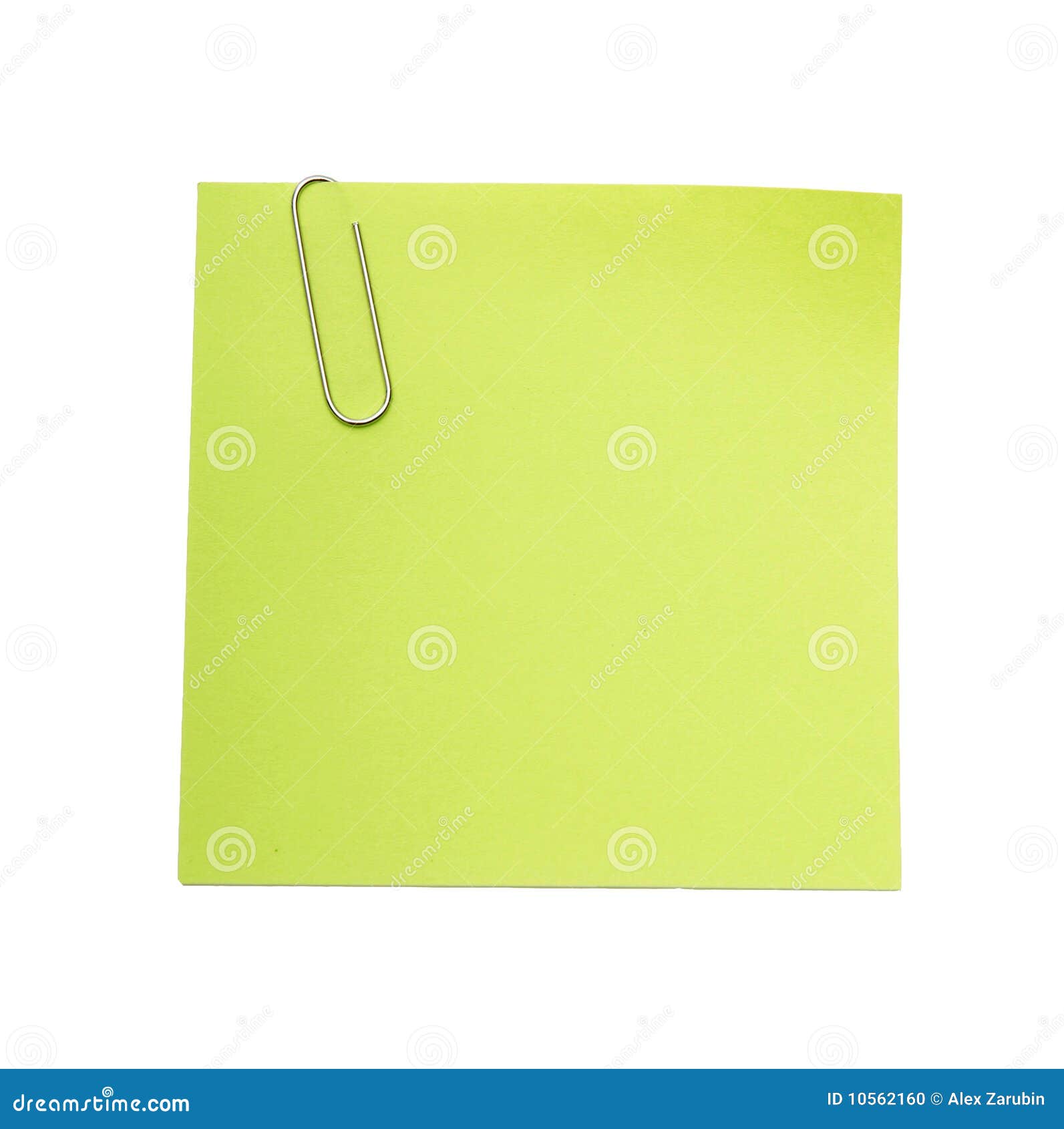 Green reminder note stock photo. Image of message, empty - 10562160