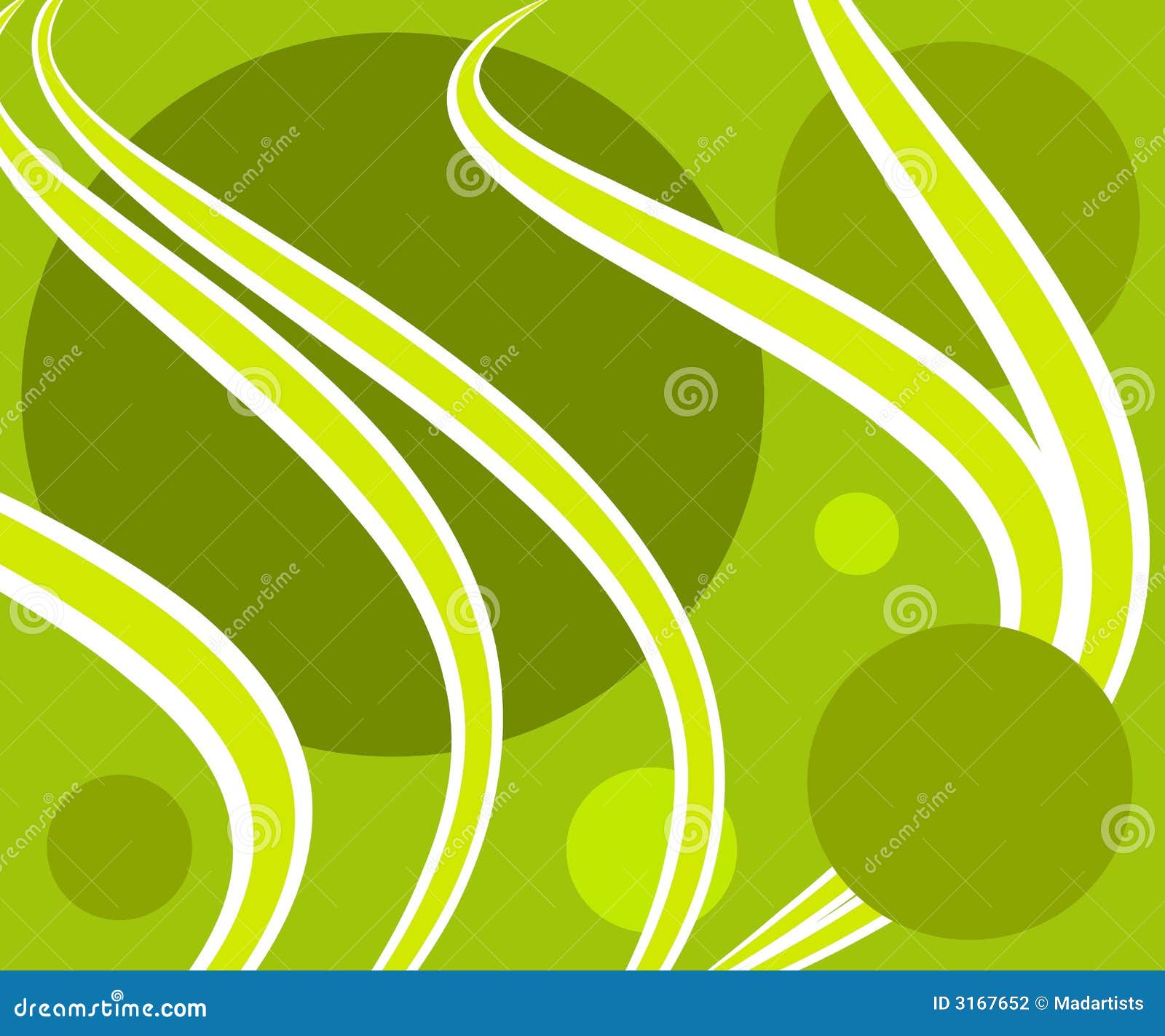 Green Retro Pattern Background Picture. Image: 3167652