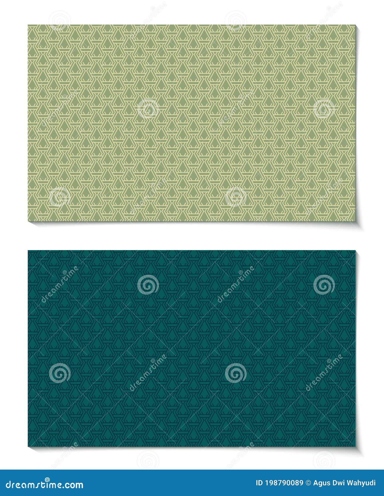 Green Retro Pattern Background Stock Vector - Illustration of decor ...