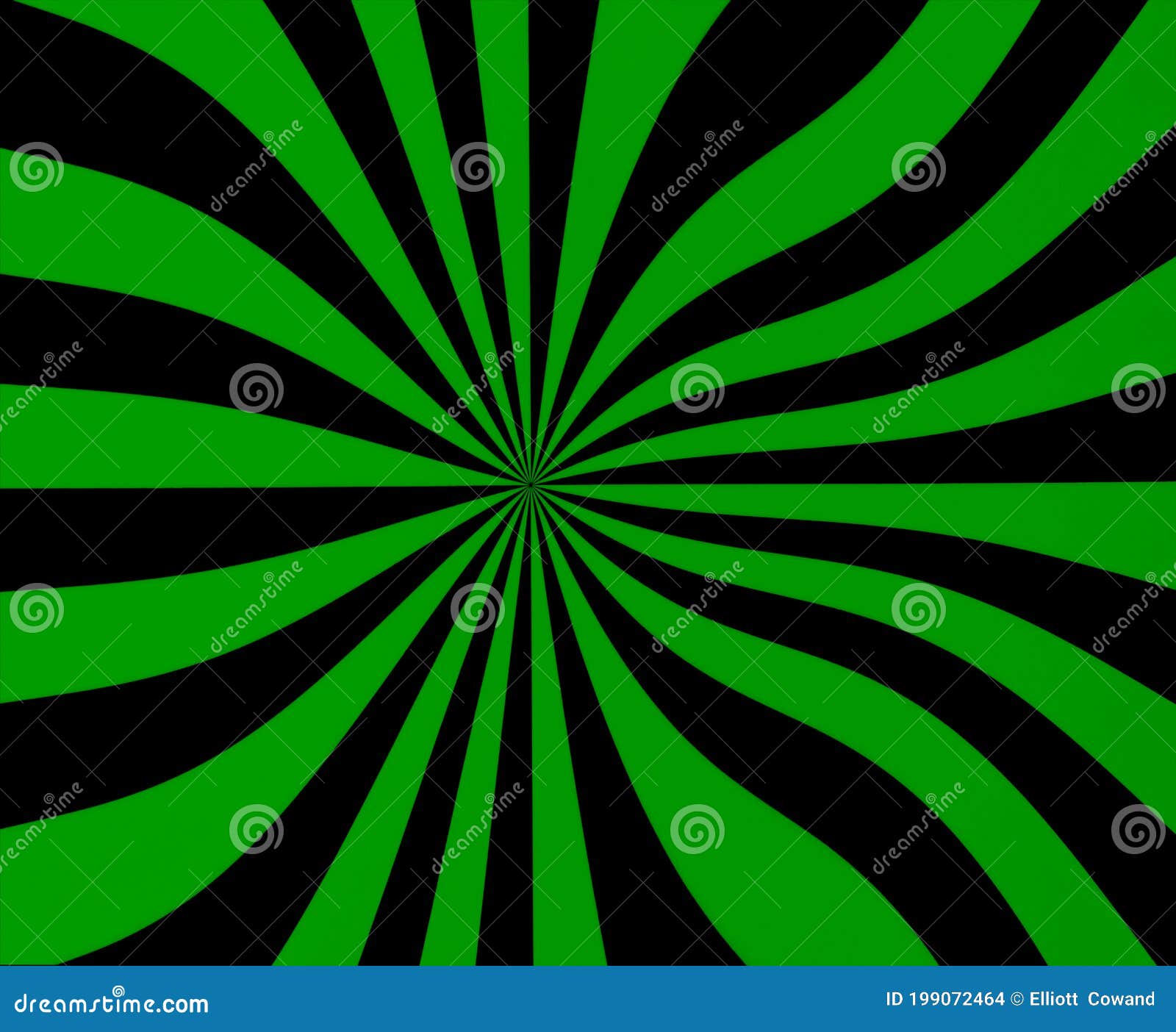 Vanishing Background Design. Black Hole. Bright Wavy Warp. Modern Web ...