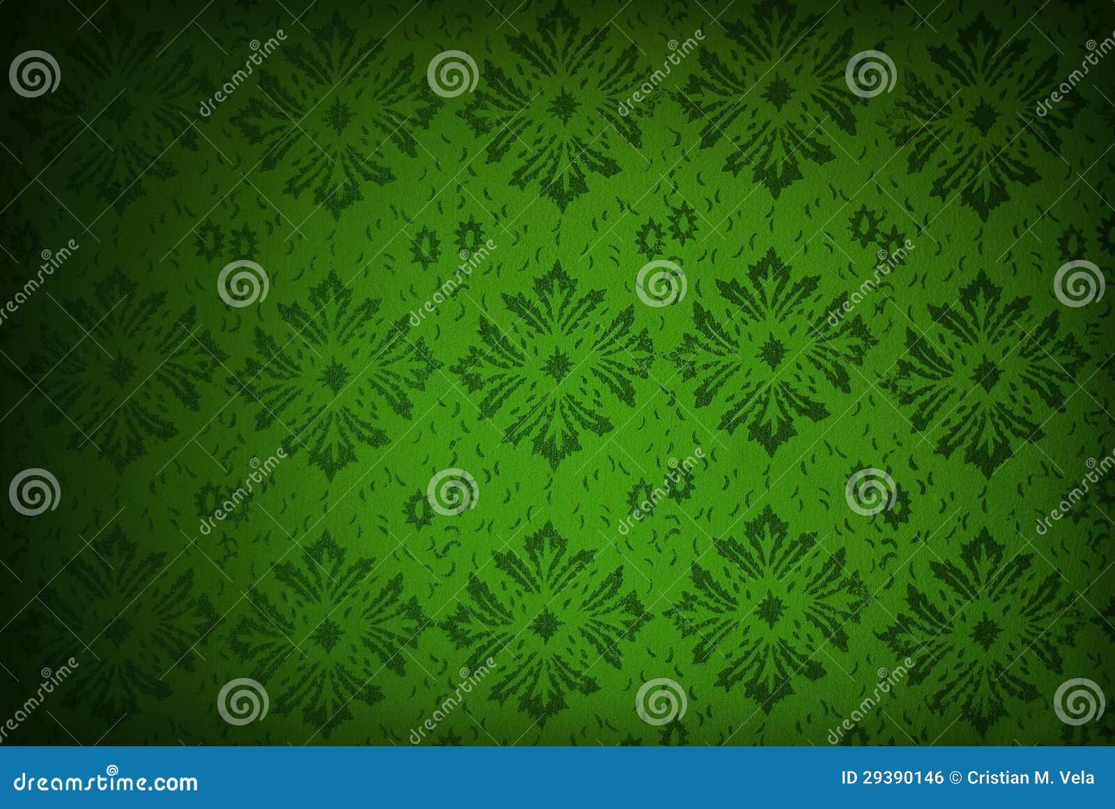 Green retro wallpaper stock photo. Image of vignette - 29390146