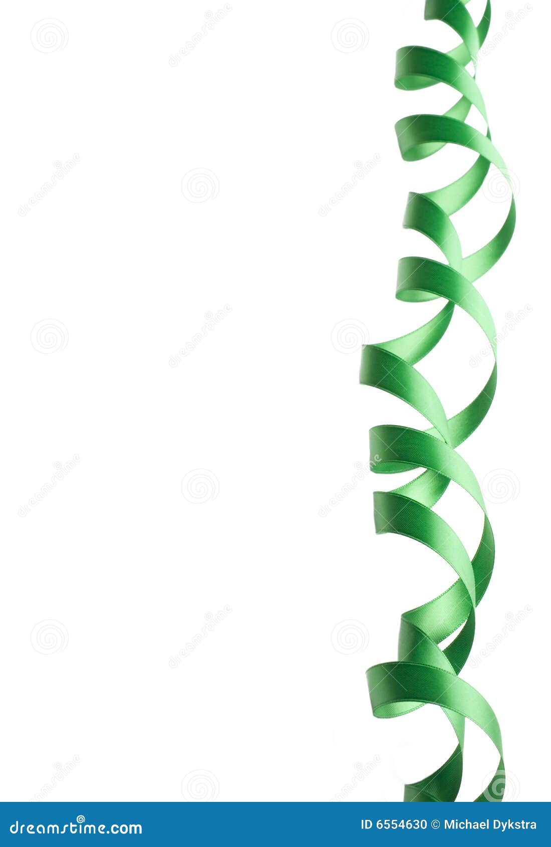 Green Ribbon Border Picture. Image: 6554630