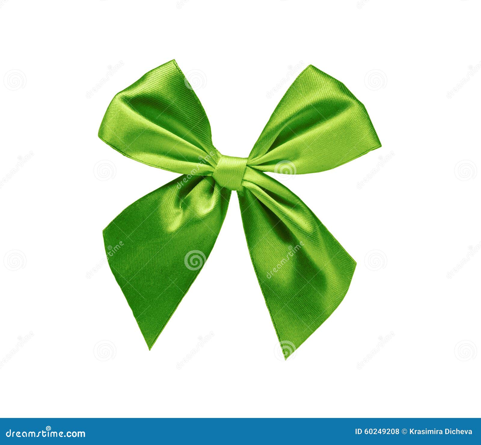 Green ribbon stock photo. Image of knot, element, patrick - 60249208