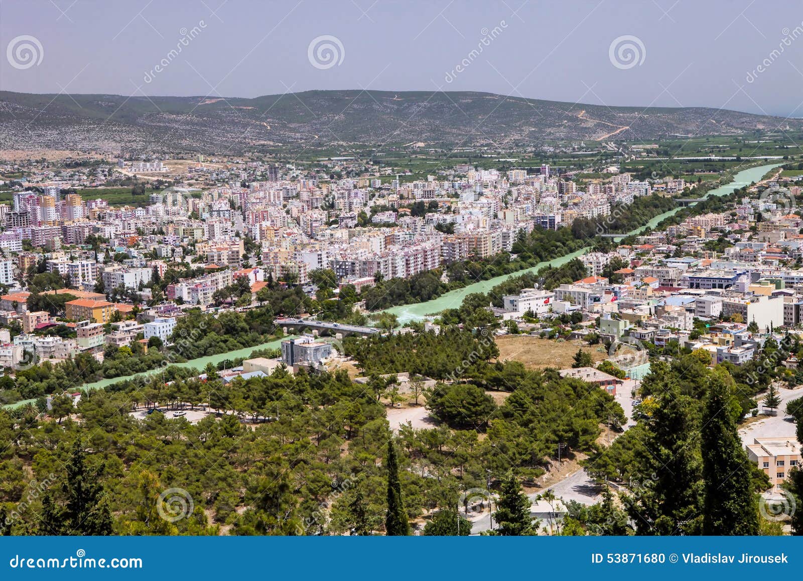 Green River in Silifke, Turkey Stock Photo - Image of cityscape ...