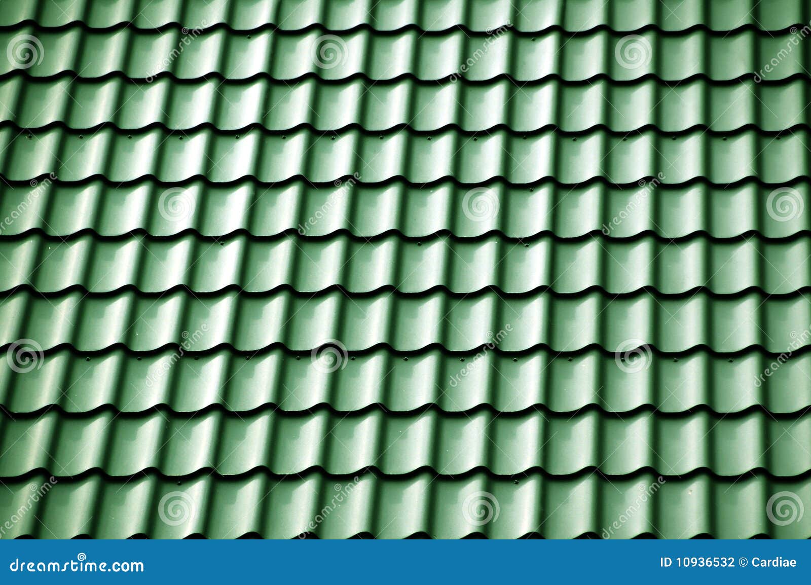 Green roof stock photo. Image of tiling, texture, pattern - 10936532