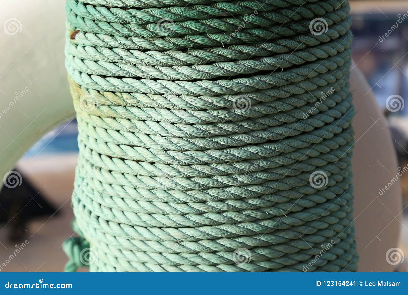 Rope Wrapped Around A Group Of Ropes Stock Photo | CartoonDealer.com ...