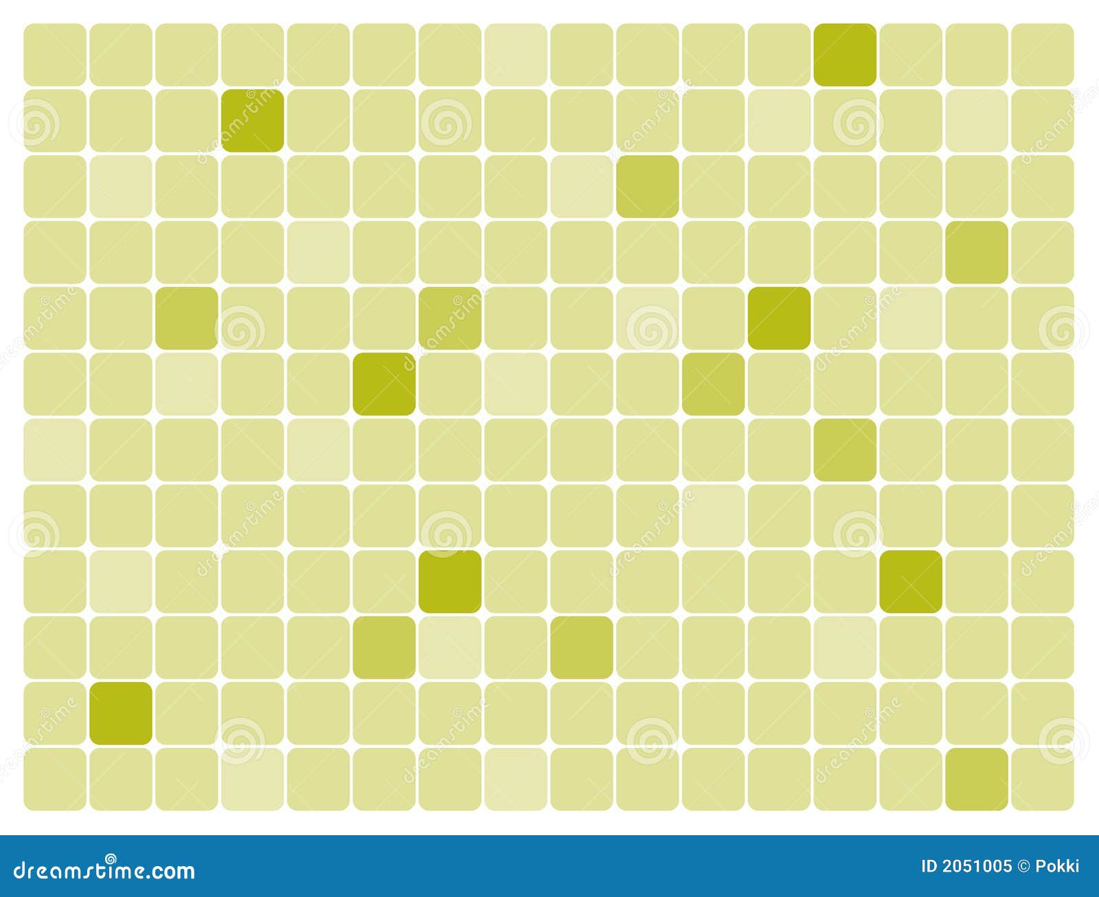 Green Rounded Rectangles. Vector Art Stock Vector - Illustration of ...