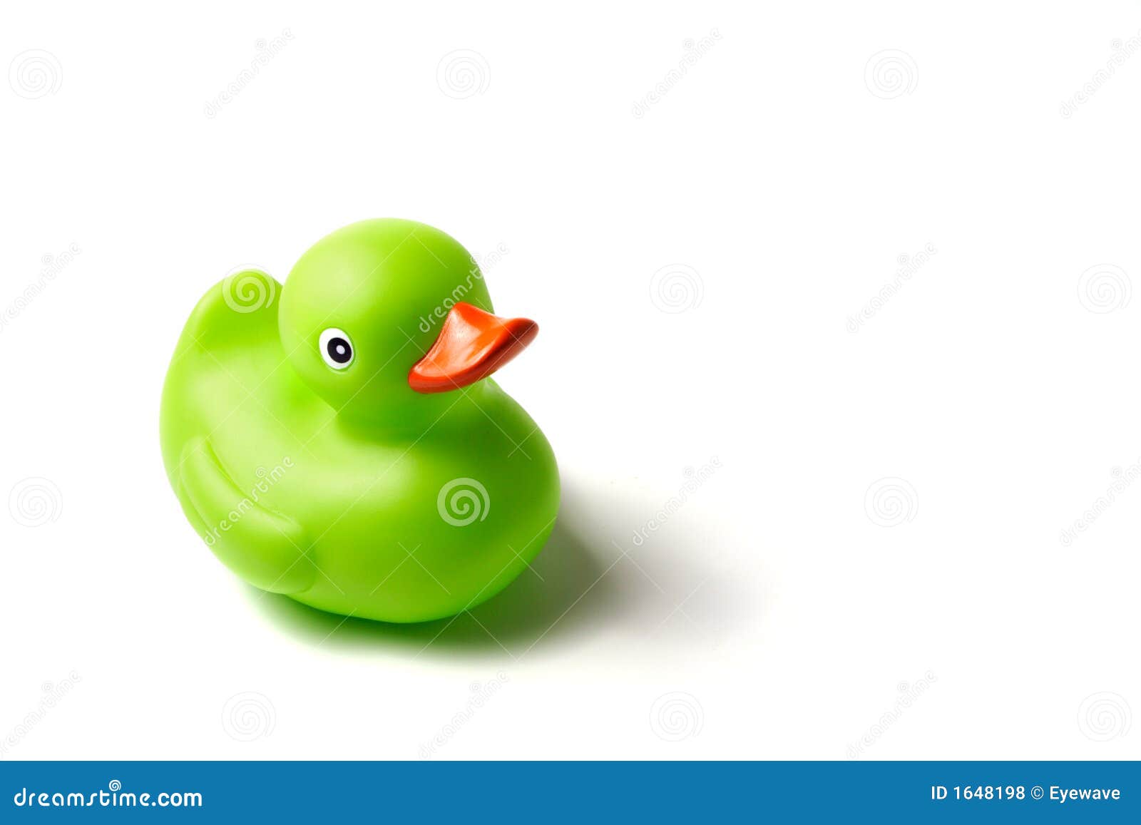 Green rubber ducky stock photo. Image of ducky, bathtub - 1648198