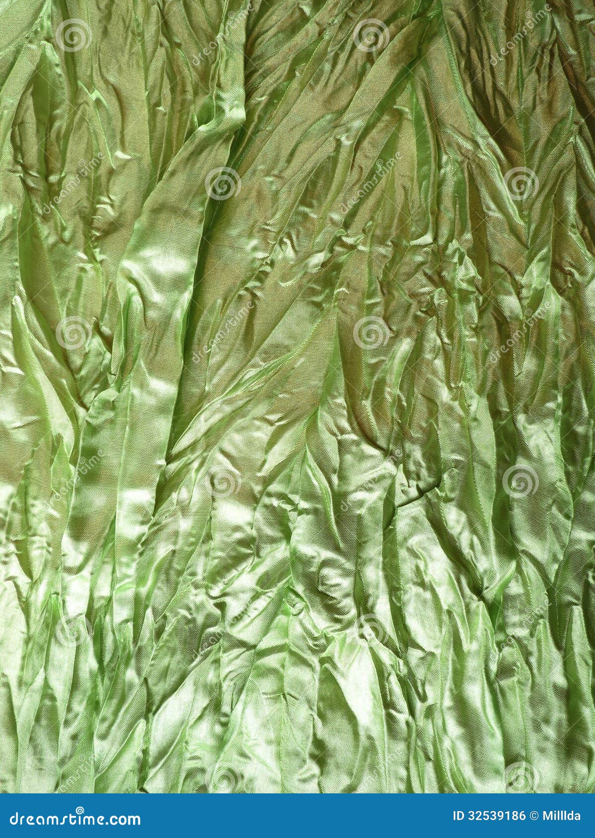 Green rumple fabric stock photo. Image of textile, background - 32539186