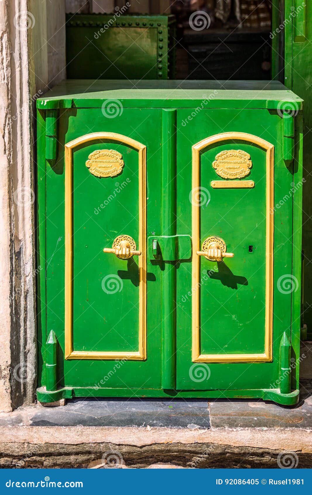Green safe India stock image. Image of palace, asia, ancient - 92086405