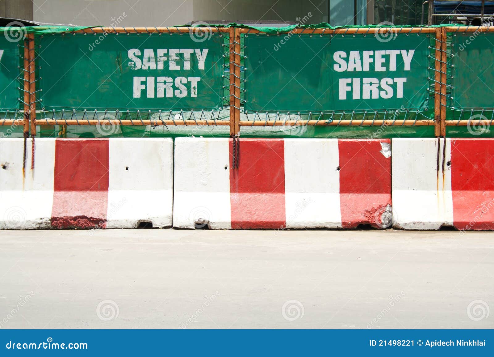 Green safety first sign stock image. Image of layout - 21498221