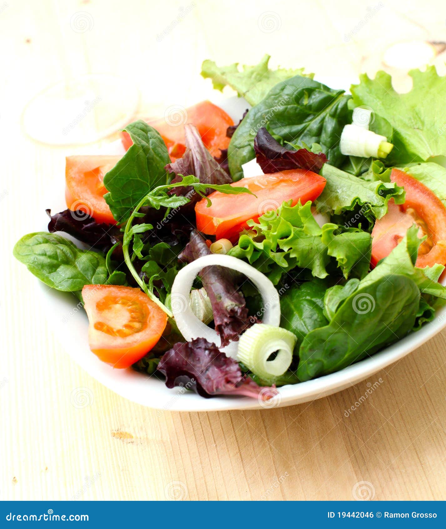 Green salad stock photo. Image of food, appetizer, healthy - 19442046