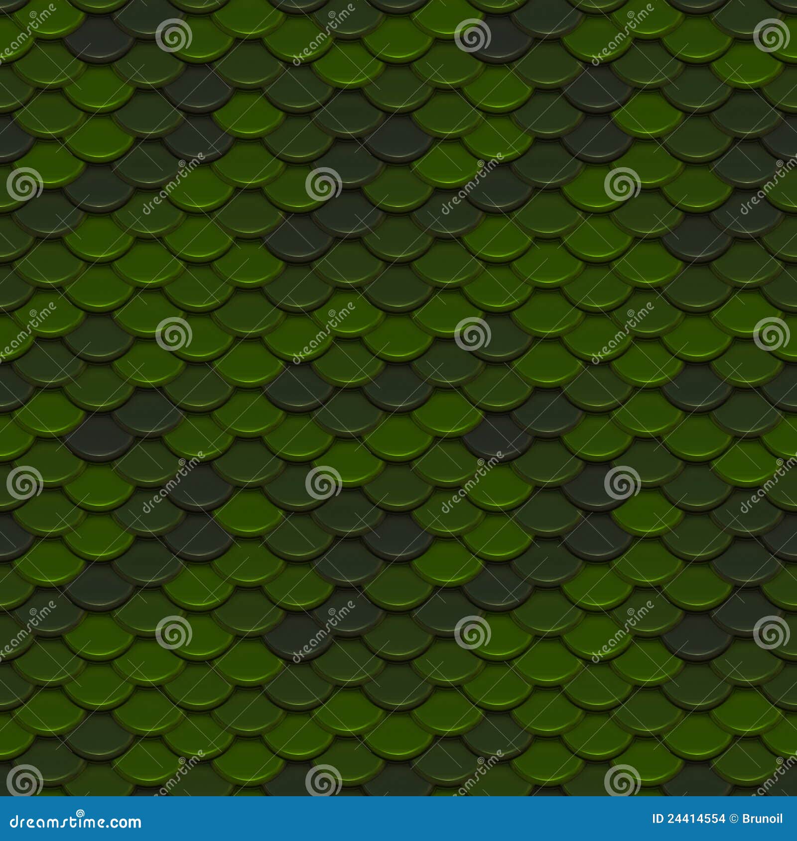 Green Scales Seamless Pattern Stock Illustration - Illustration of ...