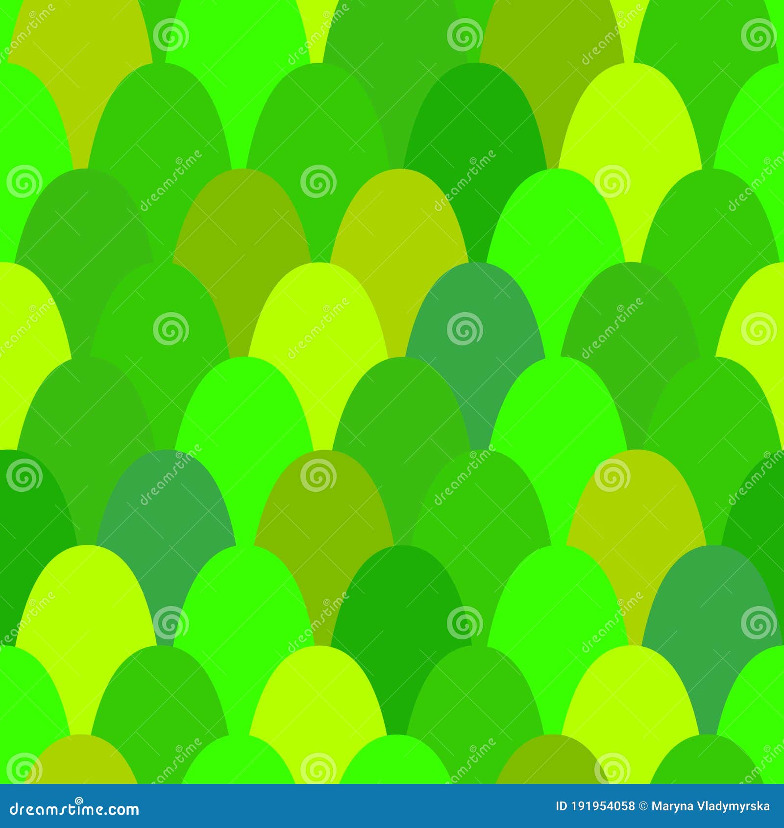 Green Scales Seamless Texture. Background, Pattern Stock Vector ...