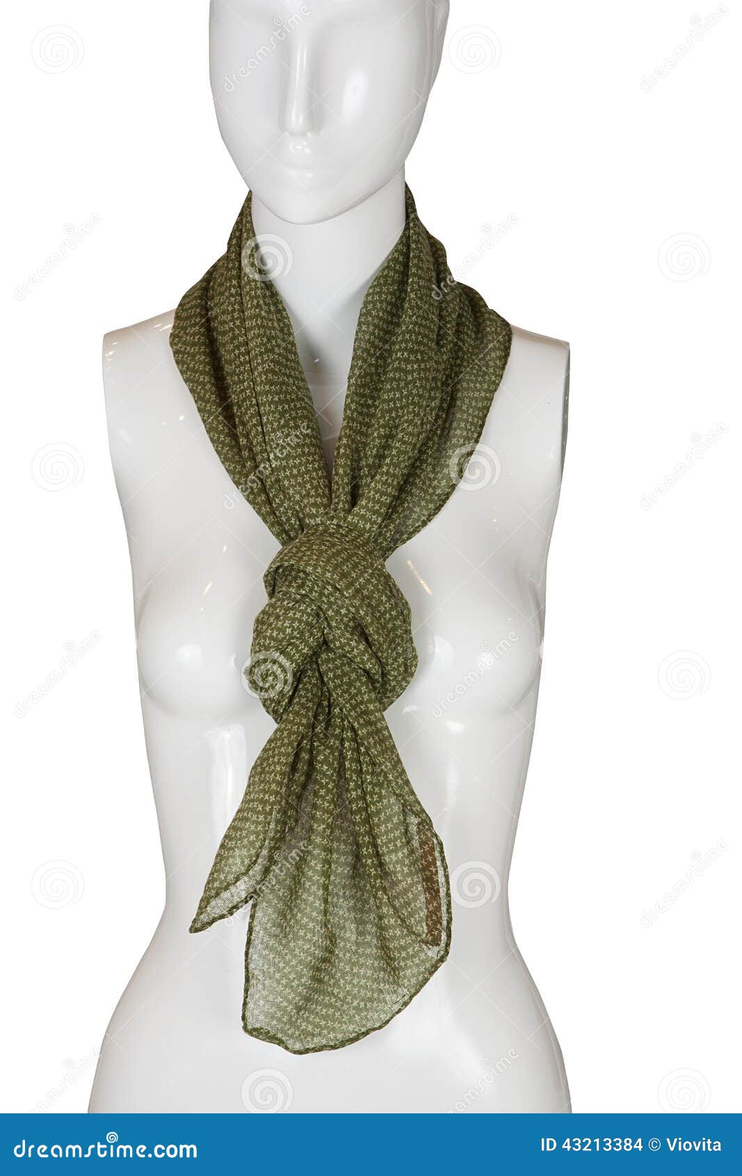 Green scarf stock photo. Image of kerchief, cold, clothing - 43213384