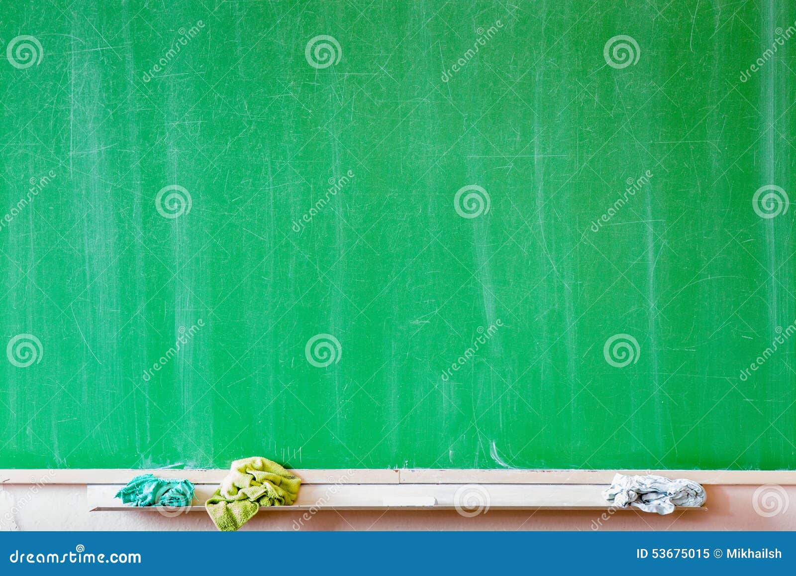 Green school chalkboard stock image. Image of board, exam - 53675015
