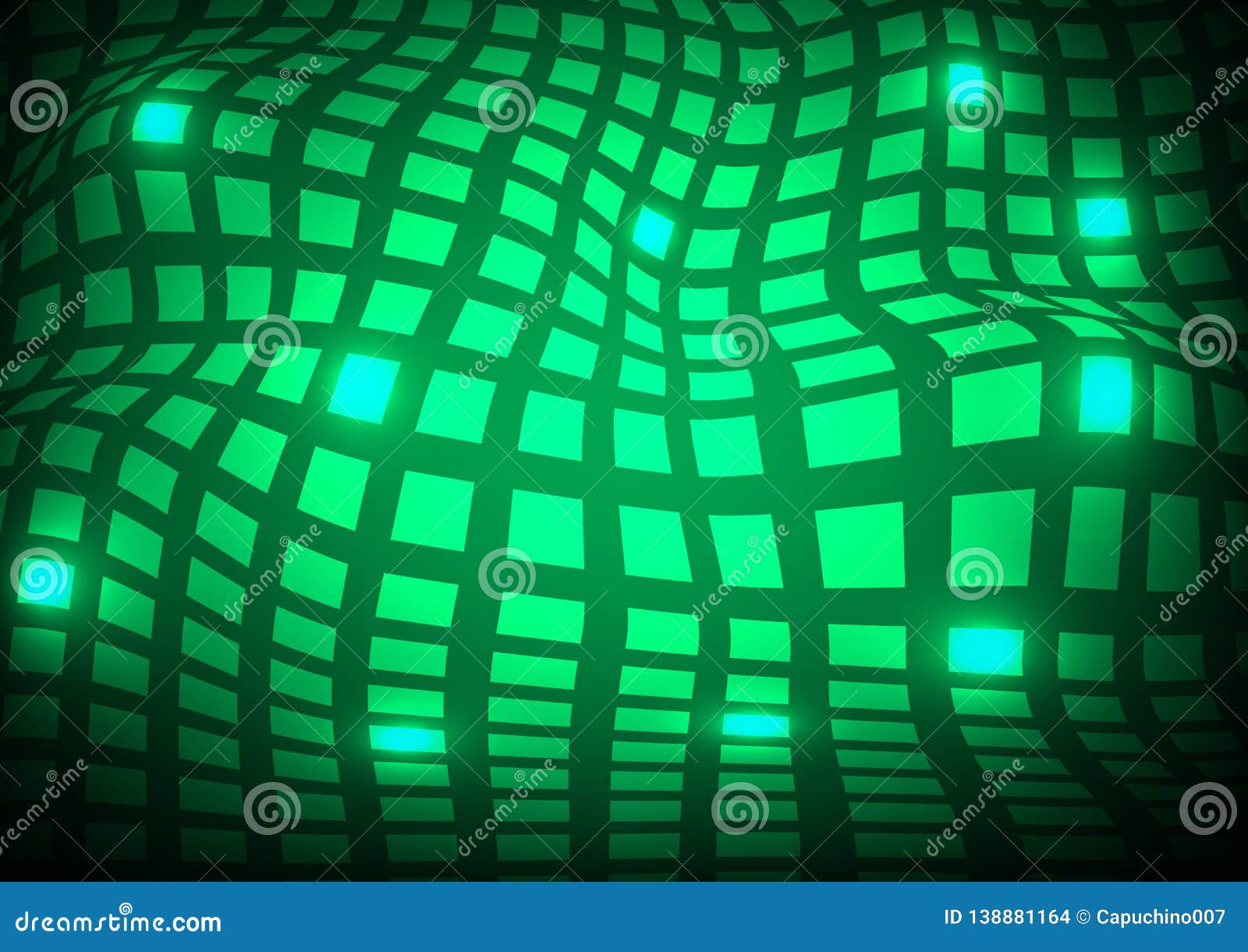 Green Sci-fi Mystery Abstract Background Vector Stock Vector ...