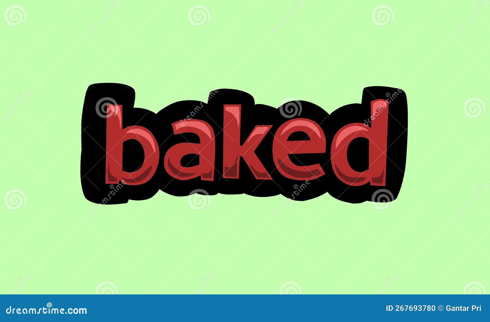 Green Screen Animation Video Written Baked Stock Illustration ...