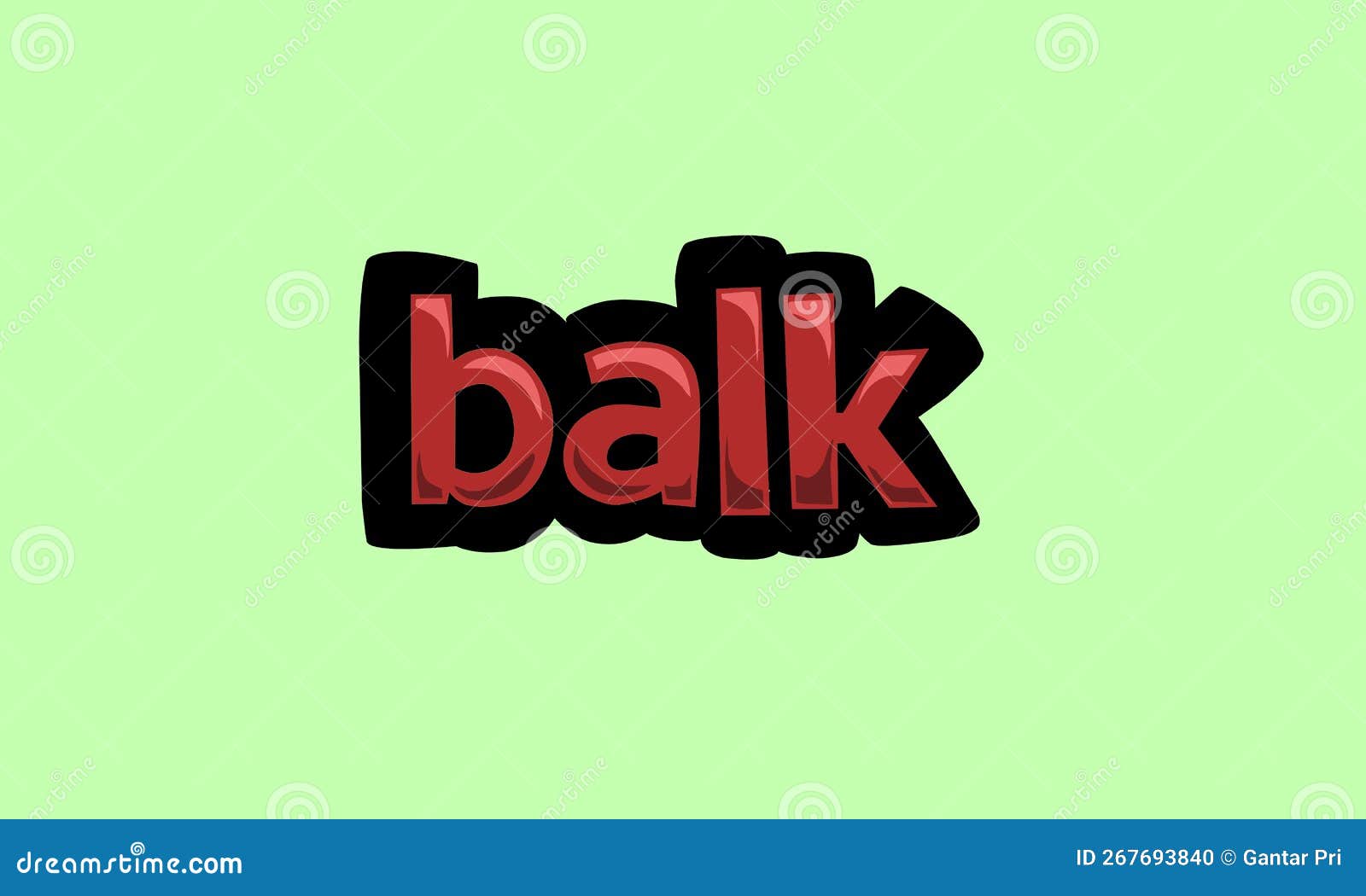 Green Screen Animation Video Written Balk Stock Illustration ...