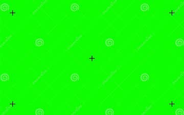 Green Screen Background. VFX Motion Tracking Markers. Screen Backdrop ...