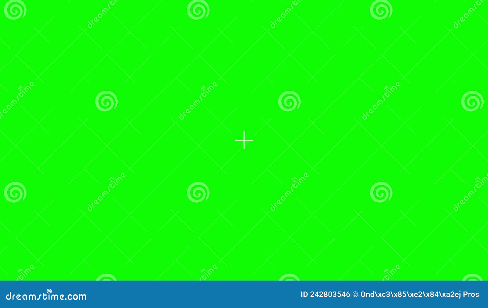 Green Screen Blank Background, Empty Digital Video Template Mockup ...