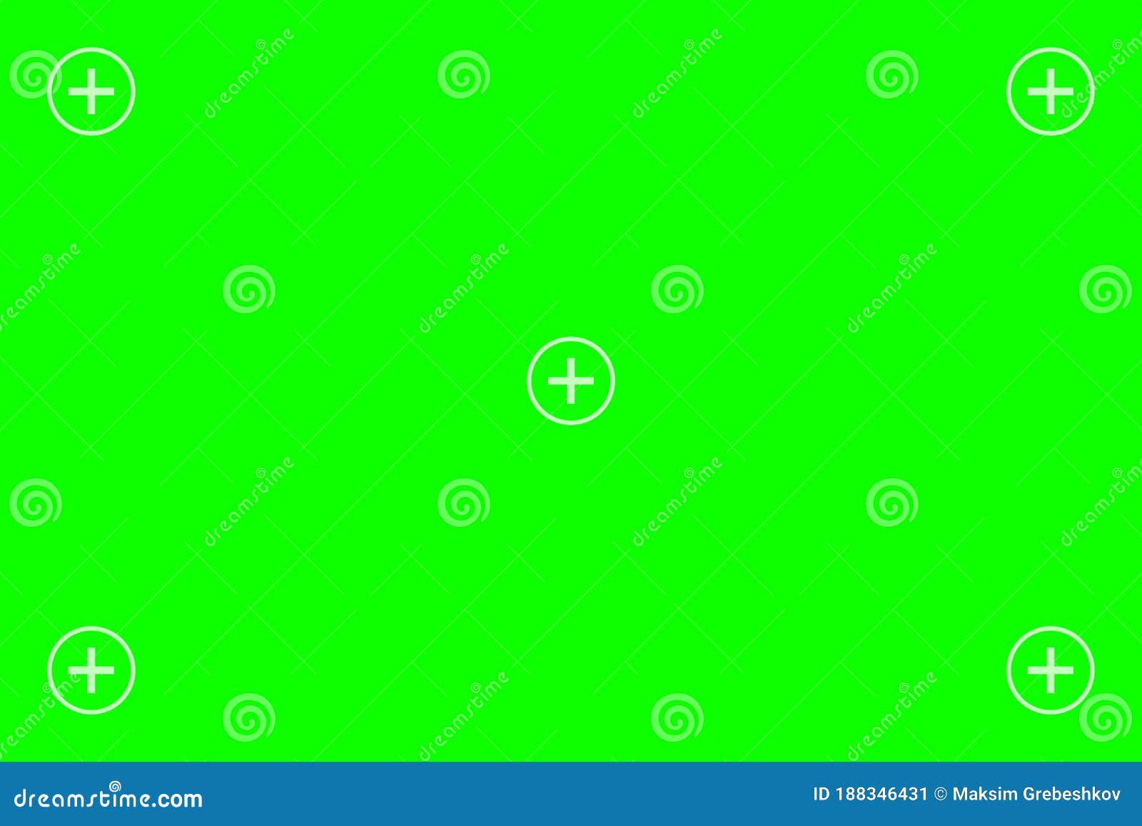 Green Screen Chroma Key Background Template for Your Design Stock ...