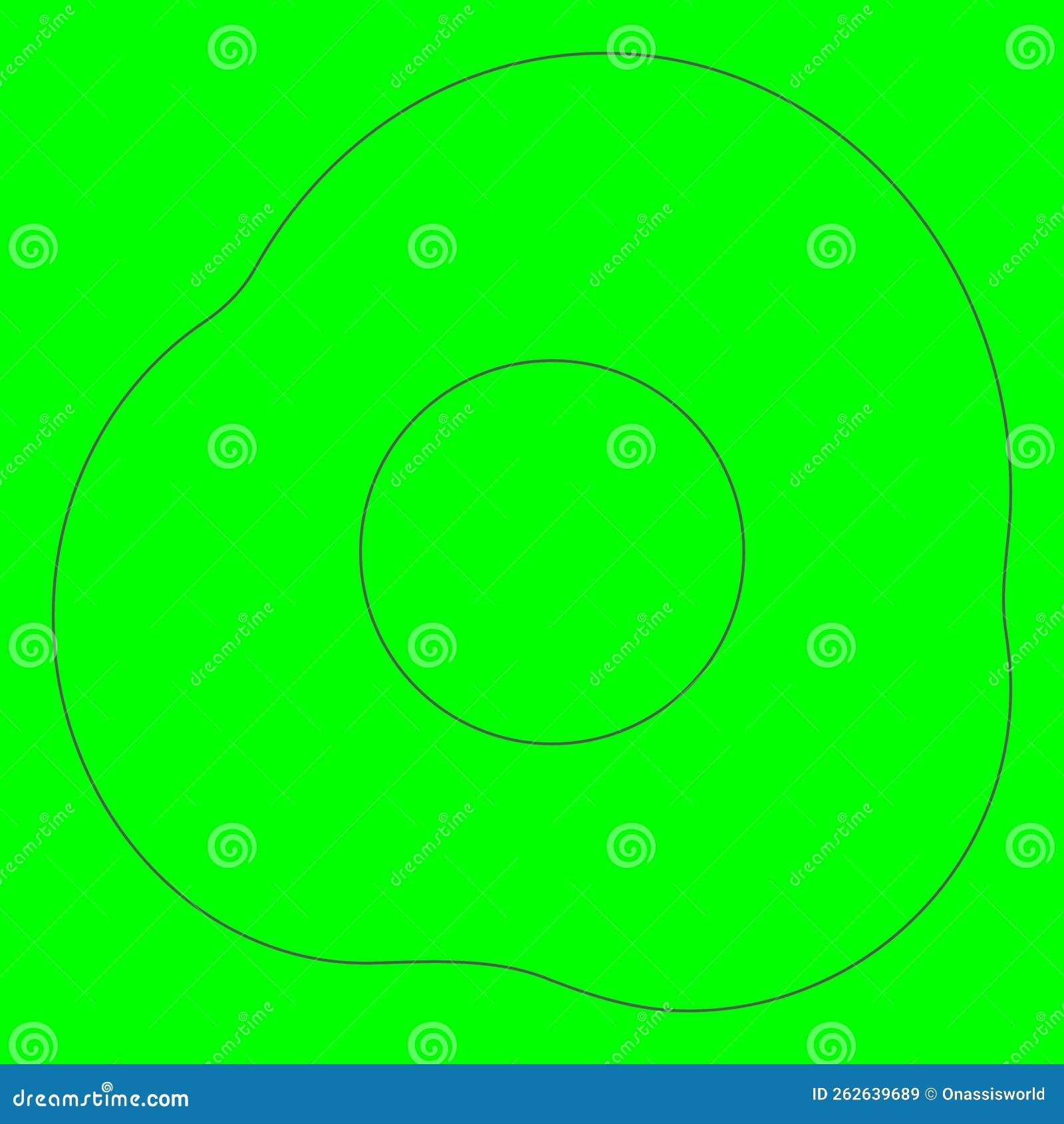 Green Screen Food Objects Outlines Layers Stock Illustration ...