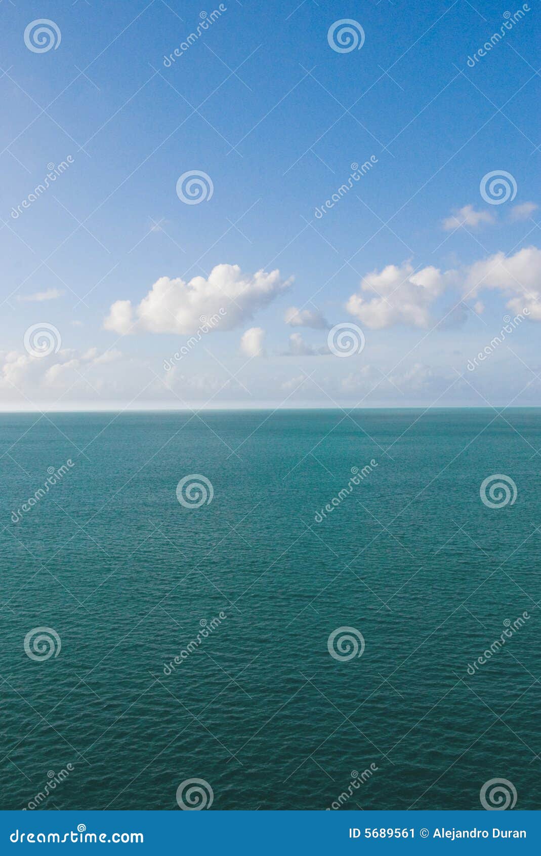 Green sea stock image. Image of exotic, nature, horizon - 5689561