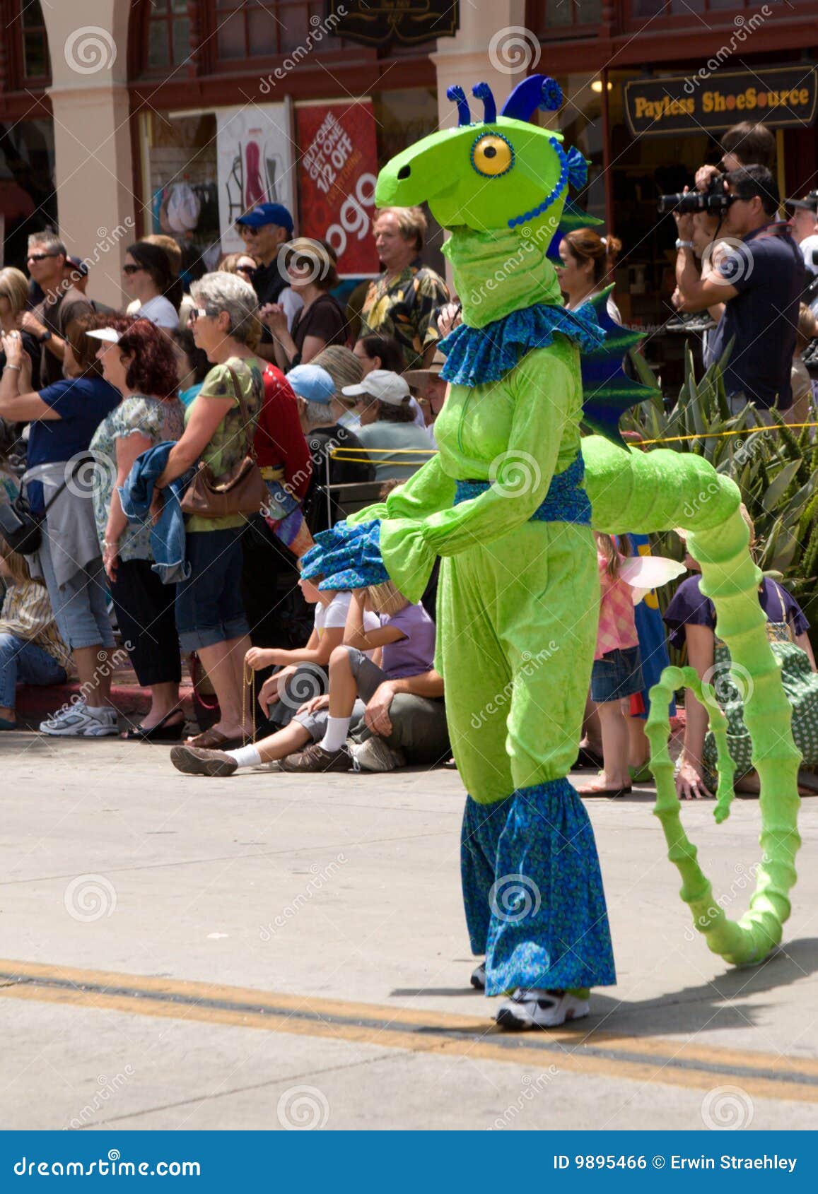A Green Sea Creature editorial photo. Image of antenna - 9895466