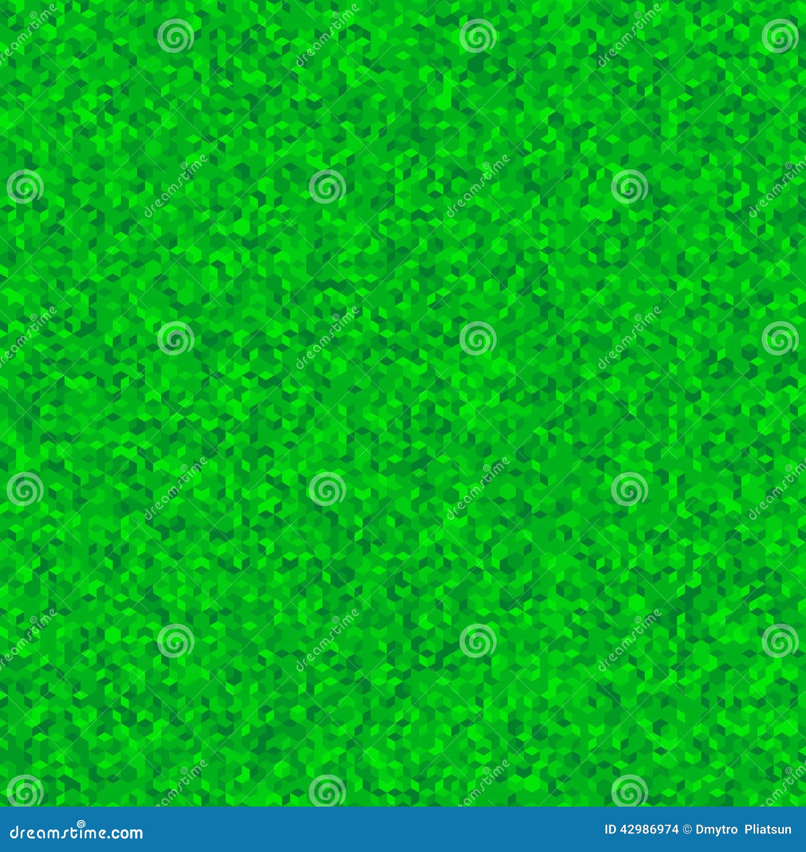 Green Seamless Cubic Texture. Vector. Random Stock Vector ...