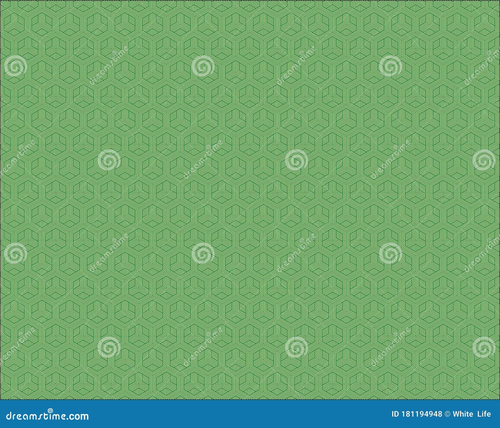 Green Seamless Design Texture Print Pattern Stock Illustration ...