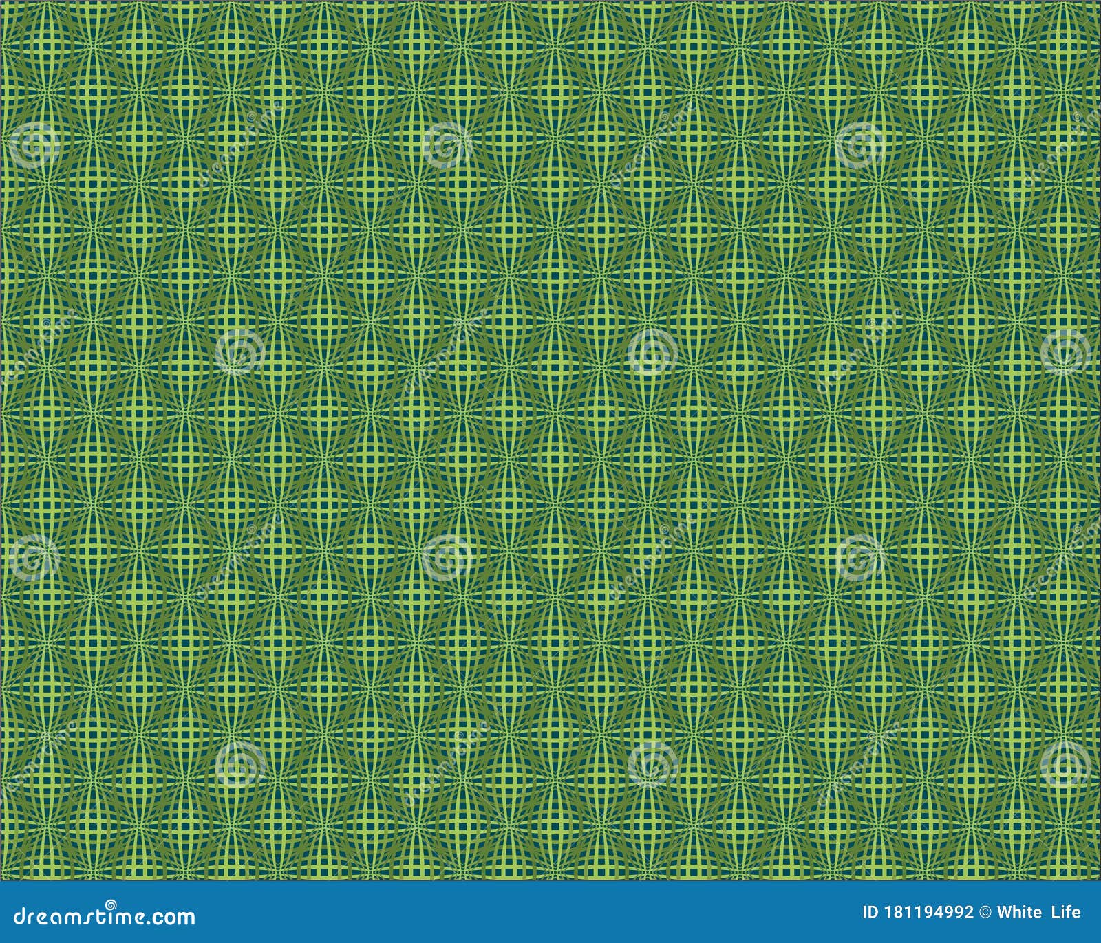 Green Seamless Design Texture Print Pattern Stock Illustration ...