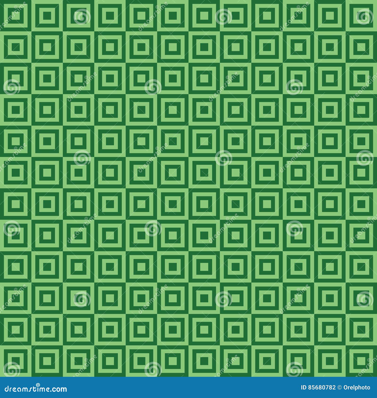 Green Seamless Pattern with Squares Stock Vector - Illustration of ...