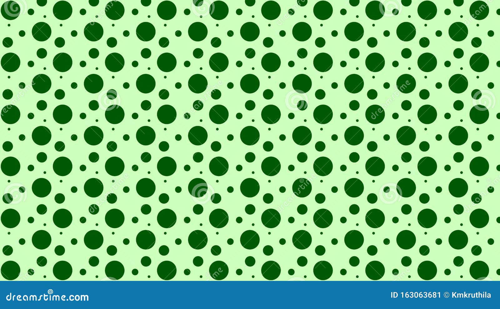 Green Seamless Random Circle Dots Background Pattern Illustrator Stock ...