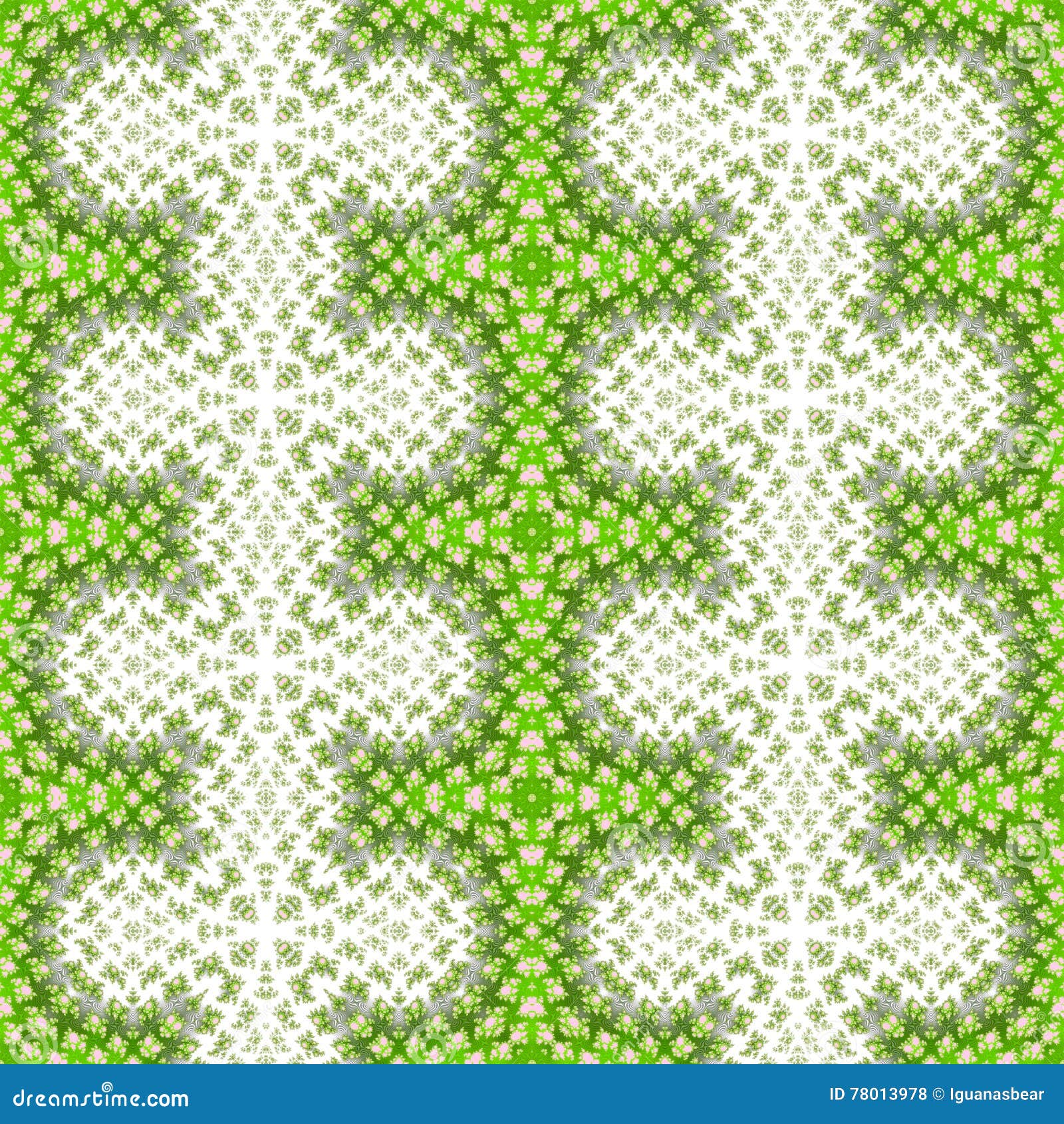 Green Seamless Repeating Geometrical Pattern Stock Photo - Image of ...