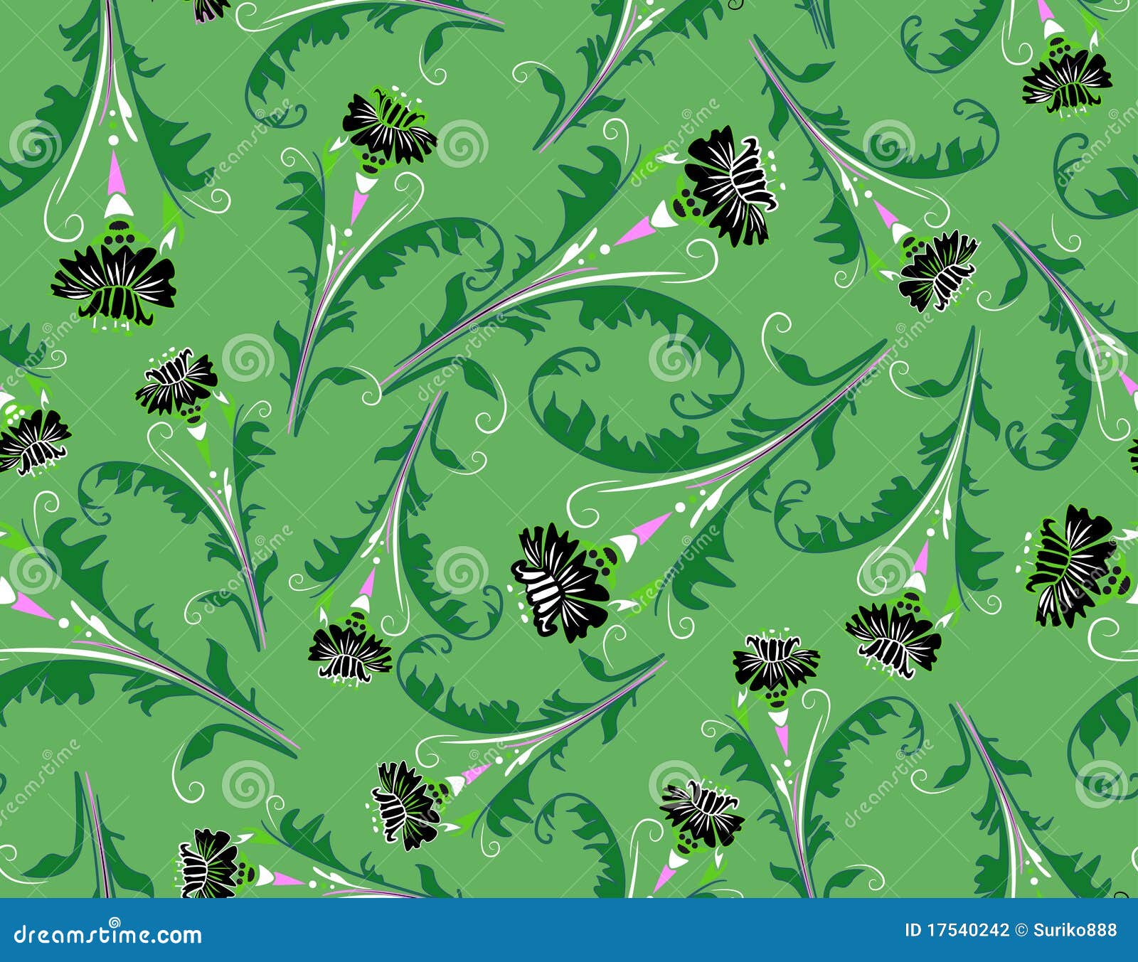 Green seamless texture stock vector. Illustration of bright - 17540242