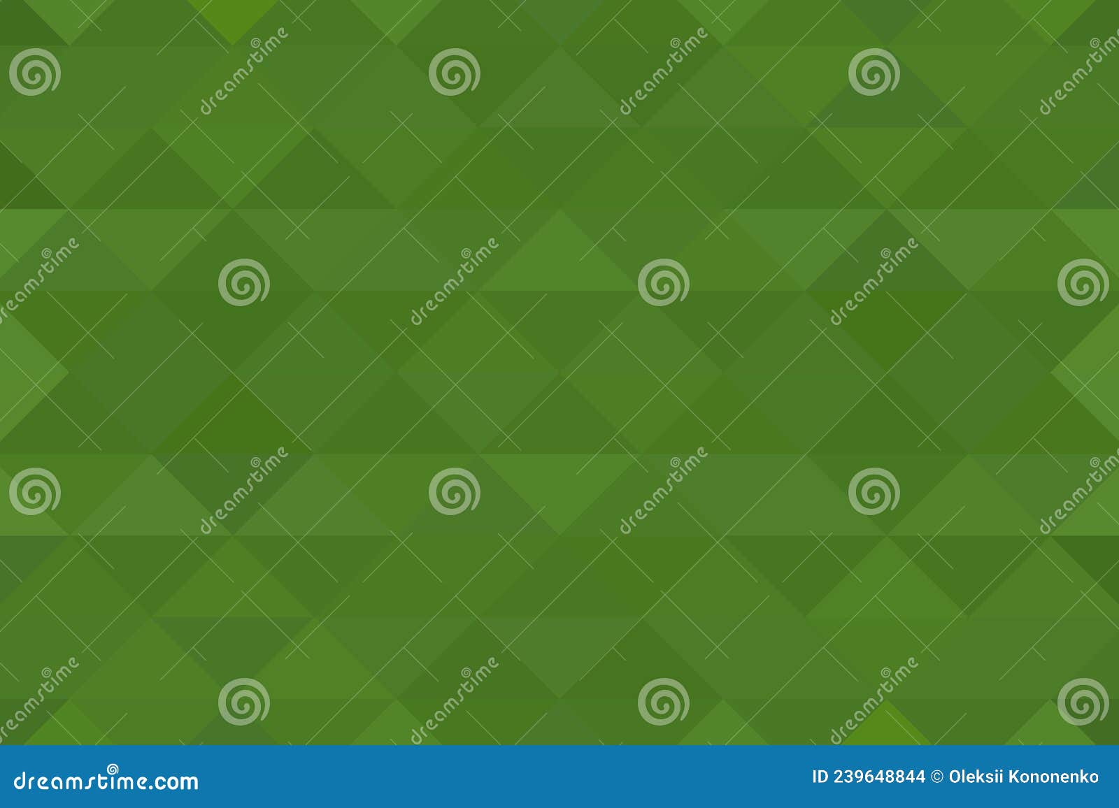 Green Segmented Background. Triangular Pixelation Stock Illustration ...