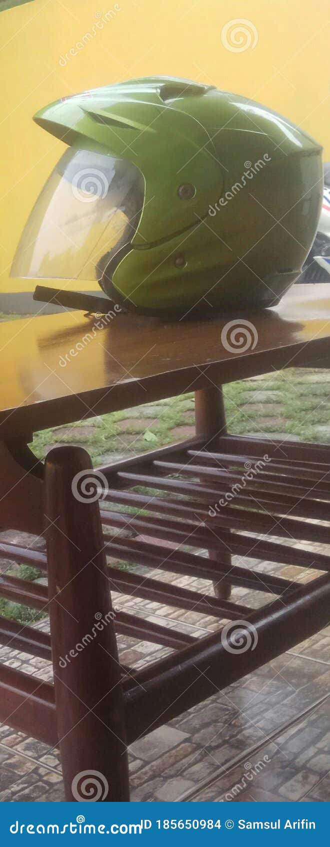 Helmet On The Table Royalty-Free Stock Image | CartoonDealer.com #17140228