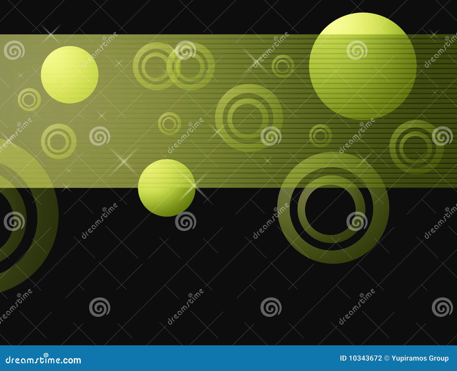 Green shapes stock illustration. Illustration of illustration - 10343672