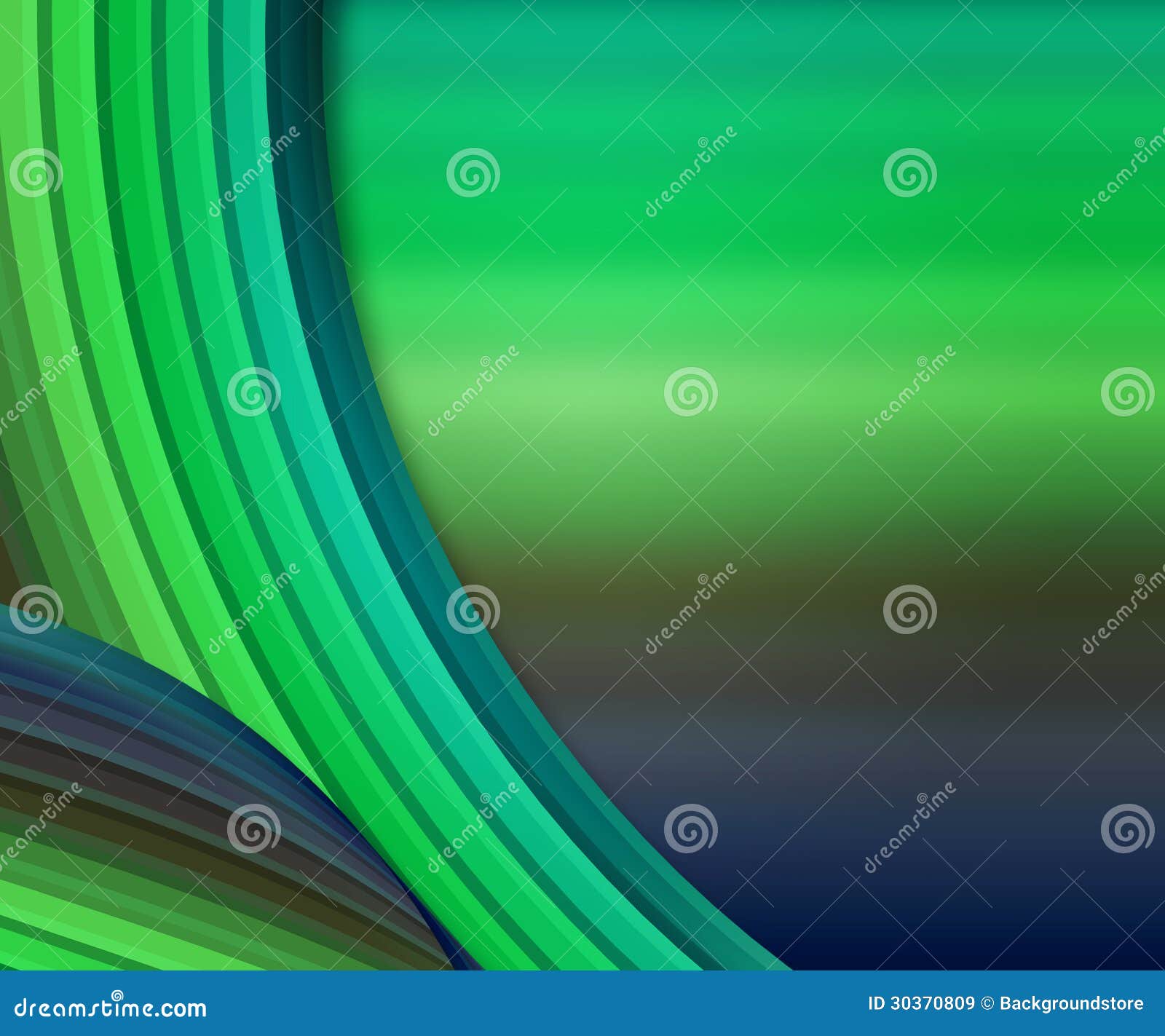 Green Shapes Background stock illustration. Illustration of green ...