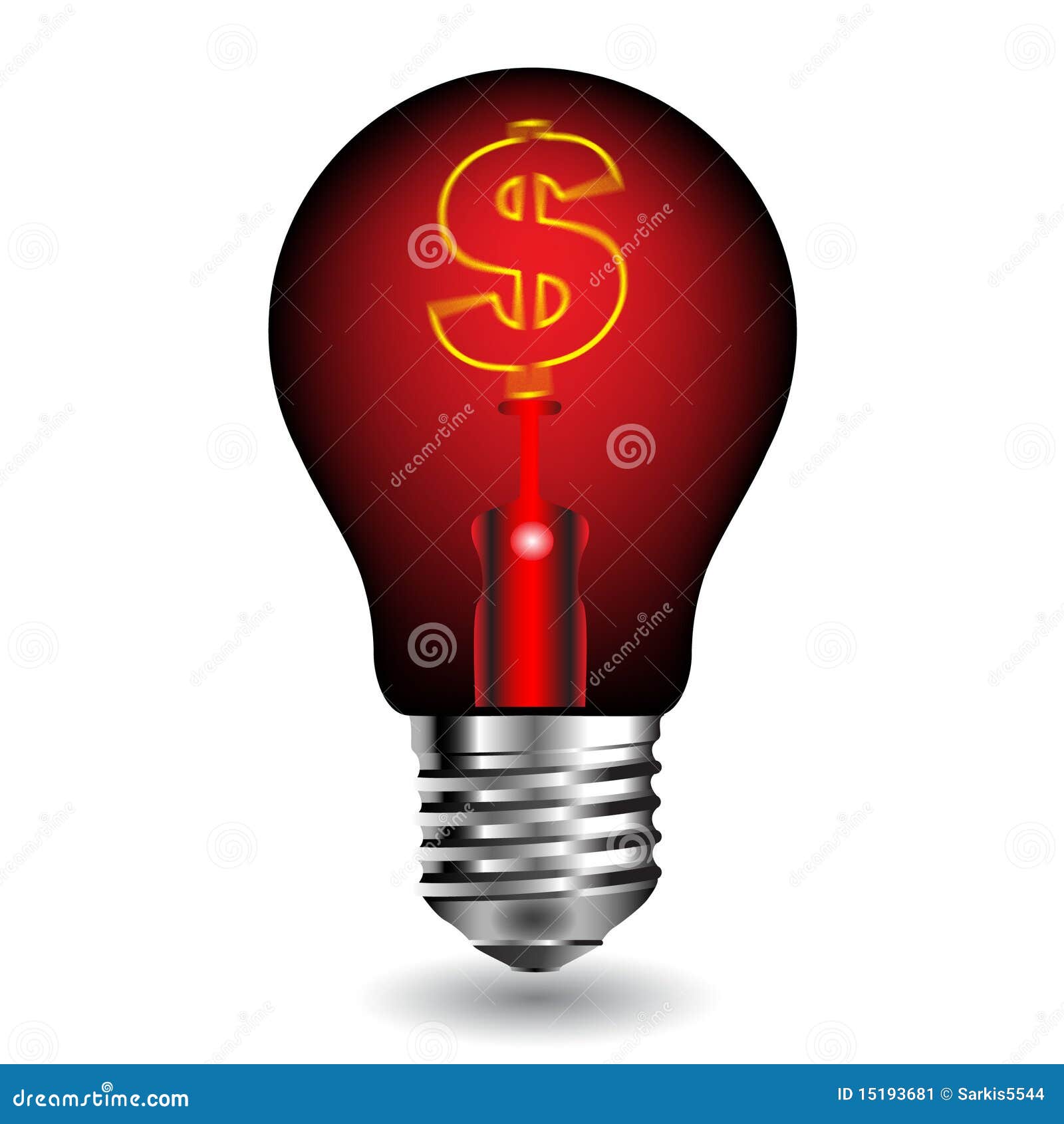 Green shine of bulb.Vector stock vector. Illustration of design - 15193681