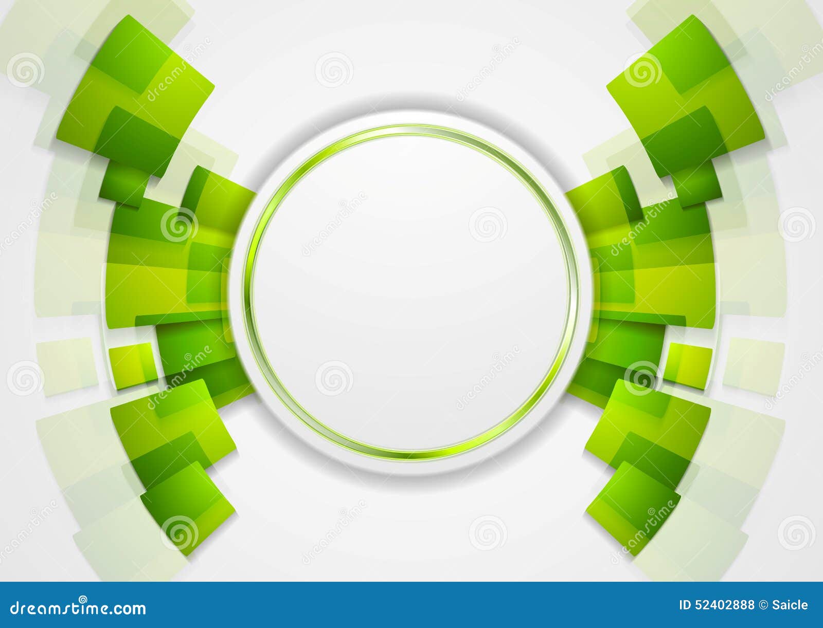 Green Shiny Hi-tech Background Stock Vector - Illustration of creative ...