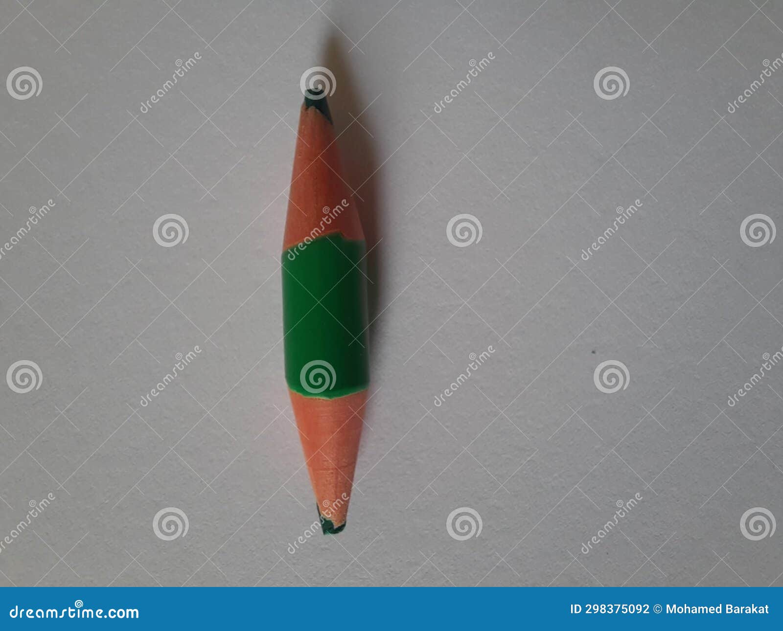 Green Short Pencil that is Sharpened on Both Sides, Bullet Shaped Stock ... Green Short Pencil that is Sharpened on Both Sides, Bullet Shaped Stock ...