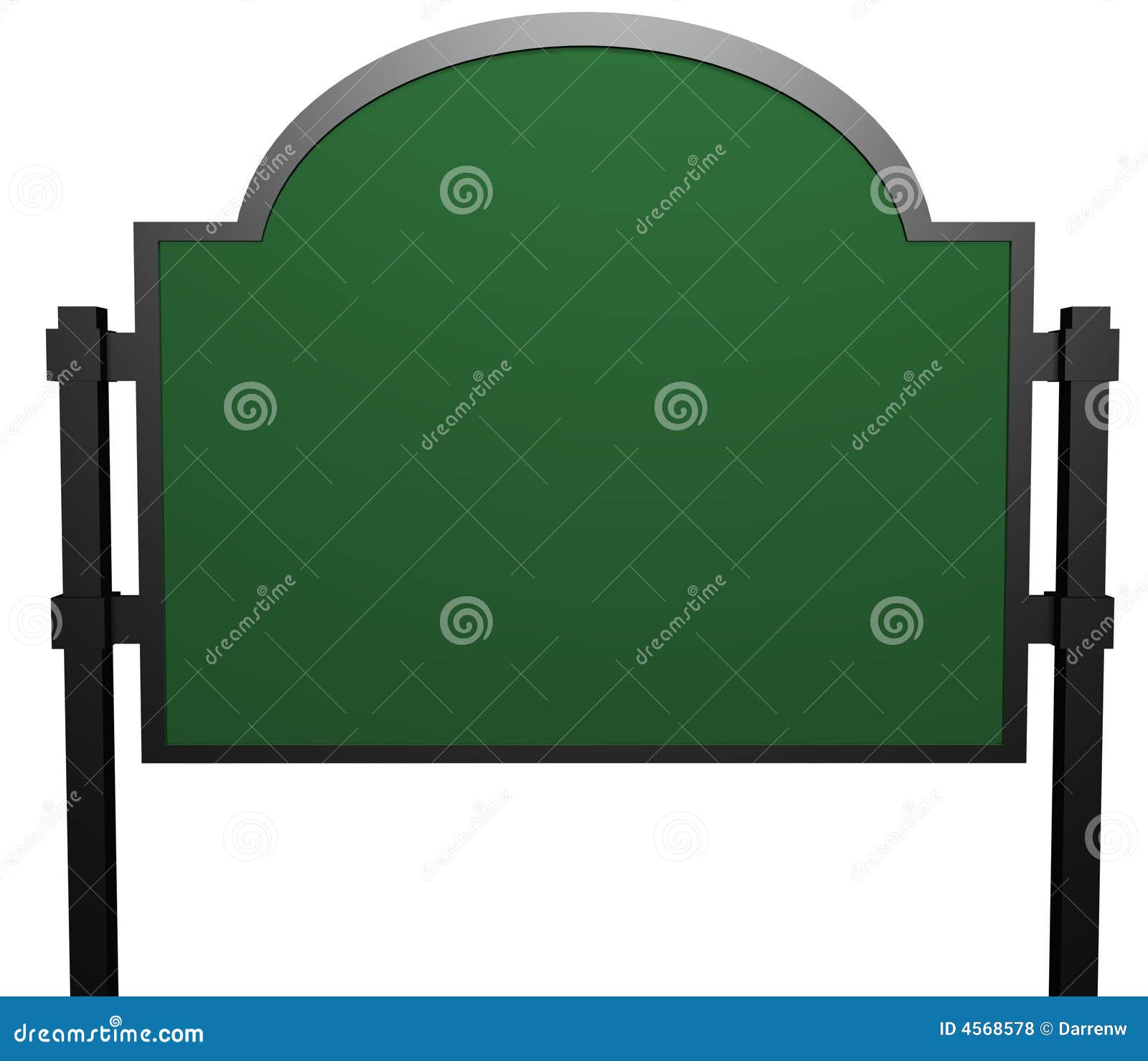 Green Sign Picture. Image: 4568578