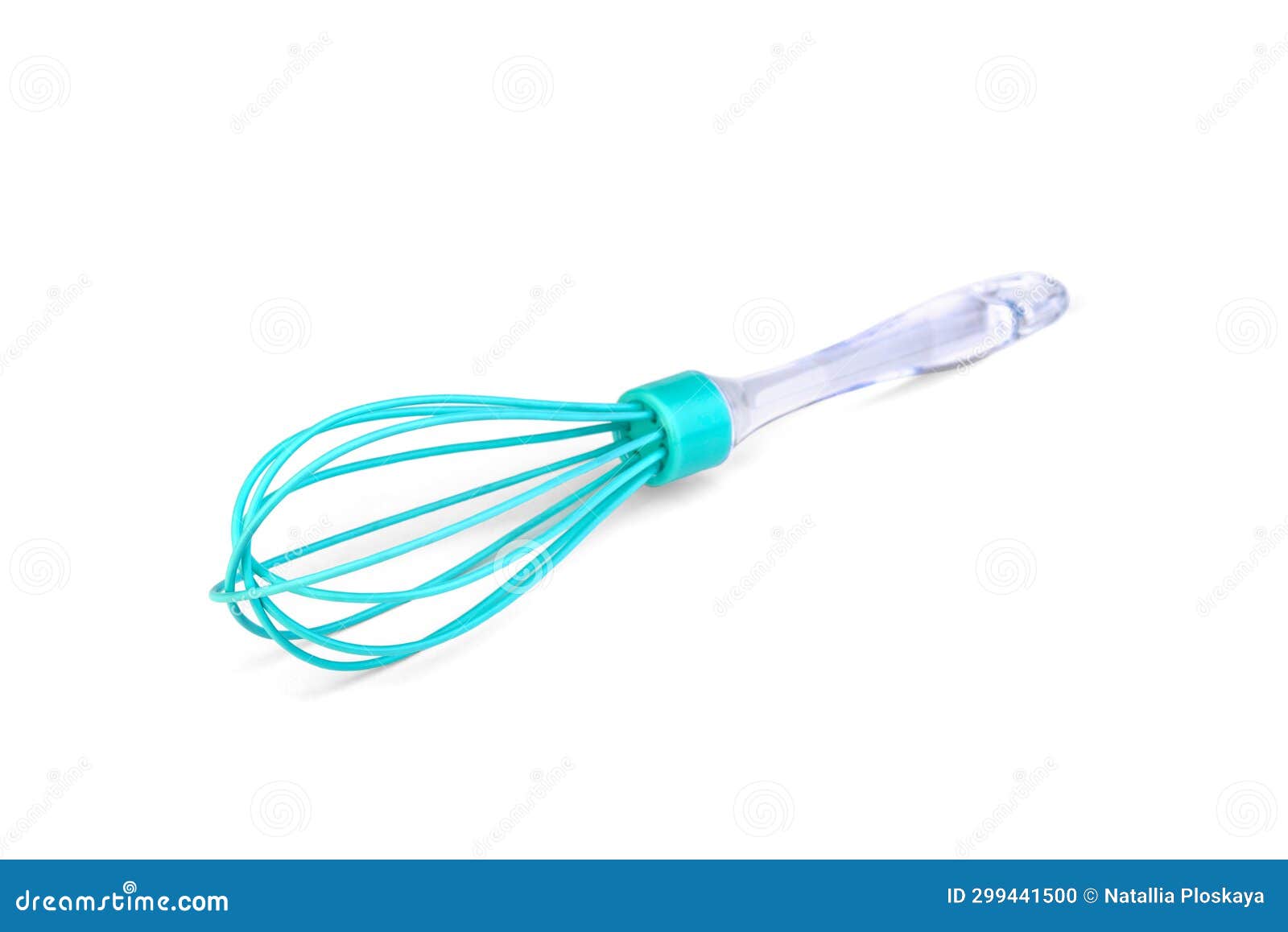 Green Silicone Whisk on a White Background. Stock Photo - Image of ...